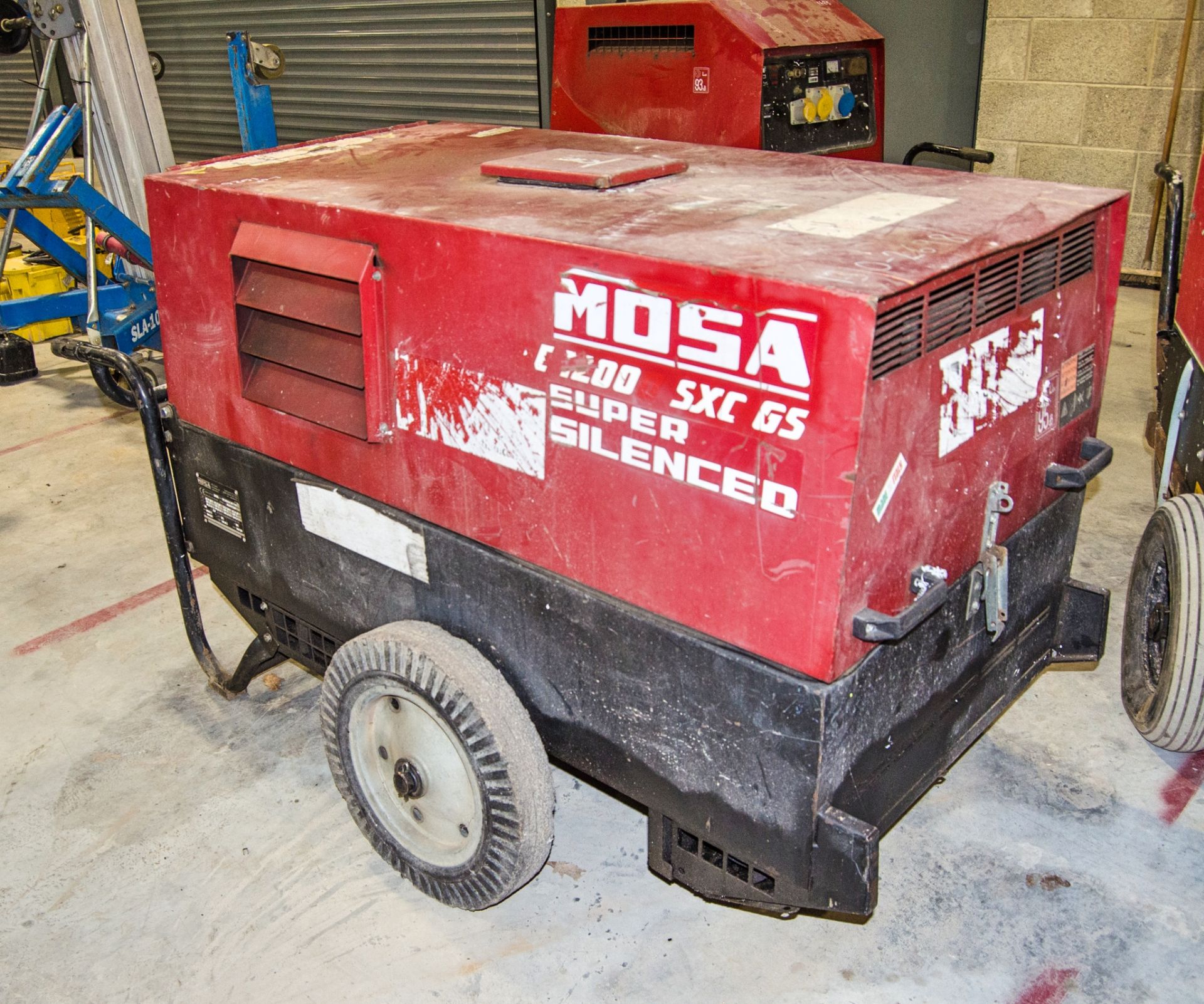 Mosa GE1200 SXC/65 110v/240v 12 kva diesel driven generator 13102698