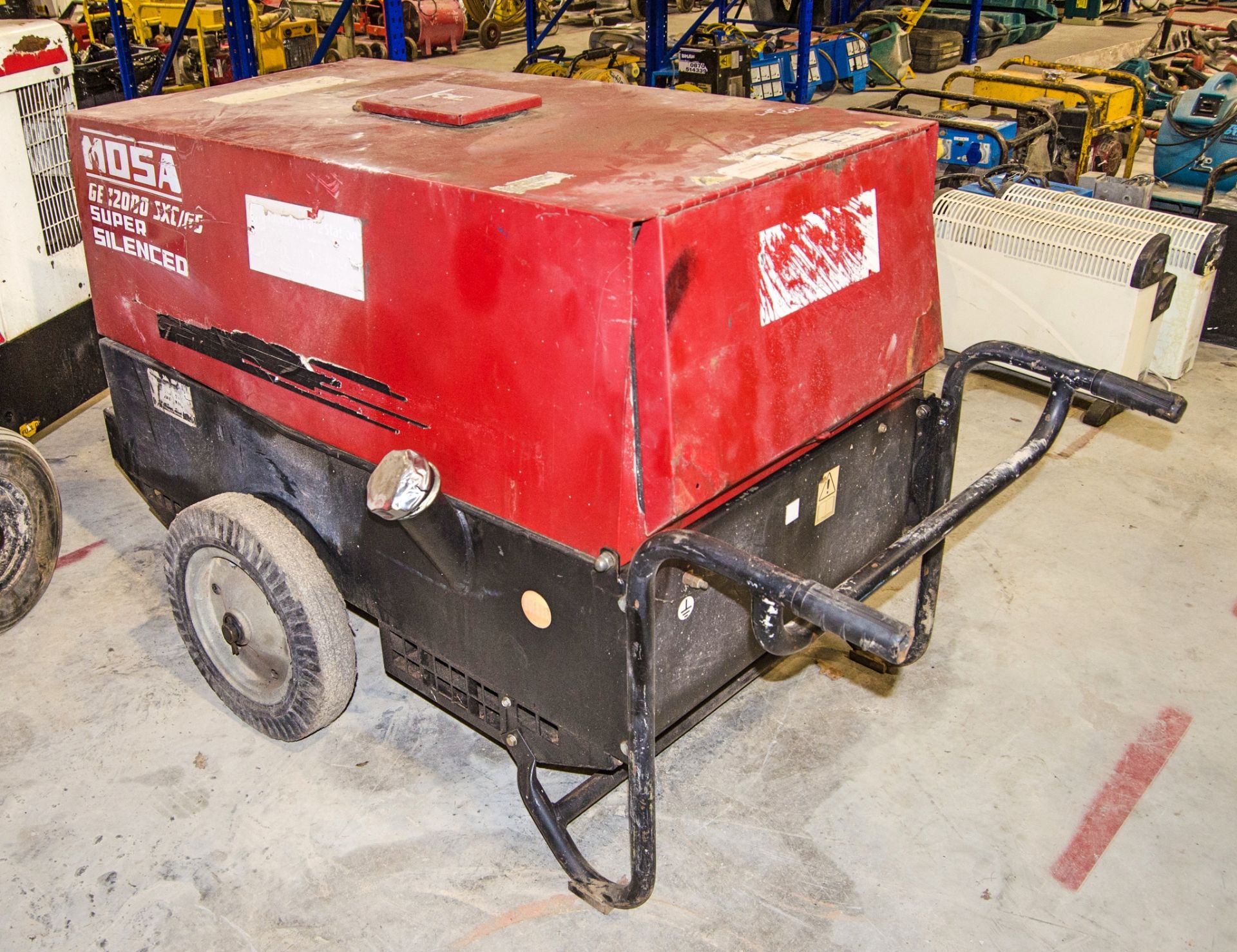 Mosa GE1200 SXC/65 110v/240v 12 kva diesel driven generator 13102698