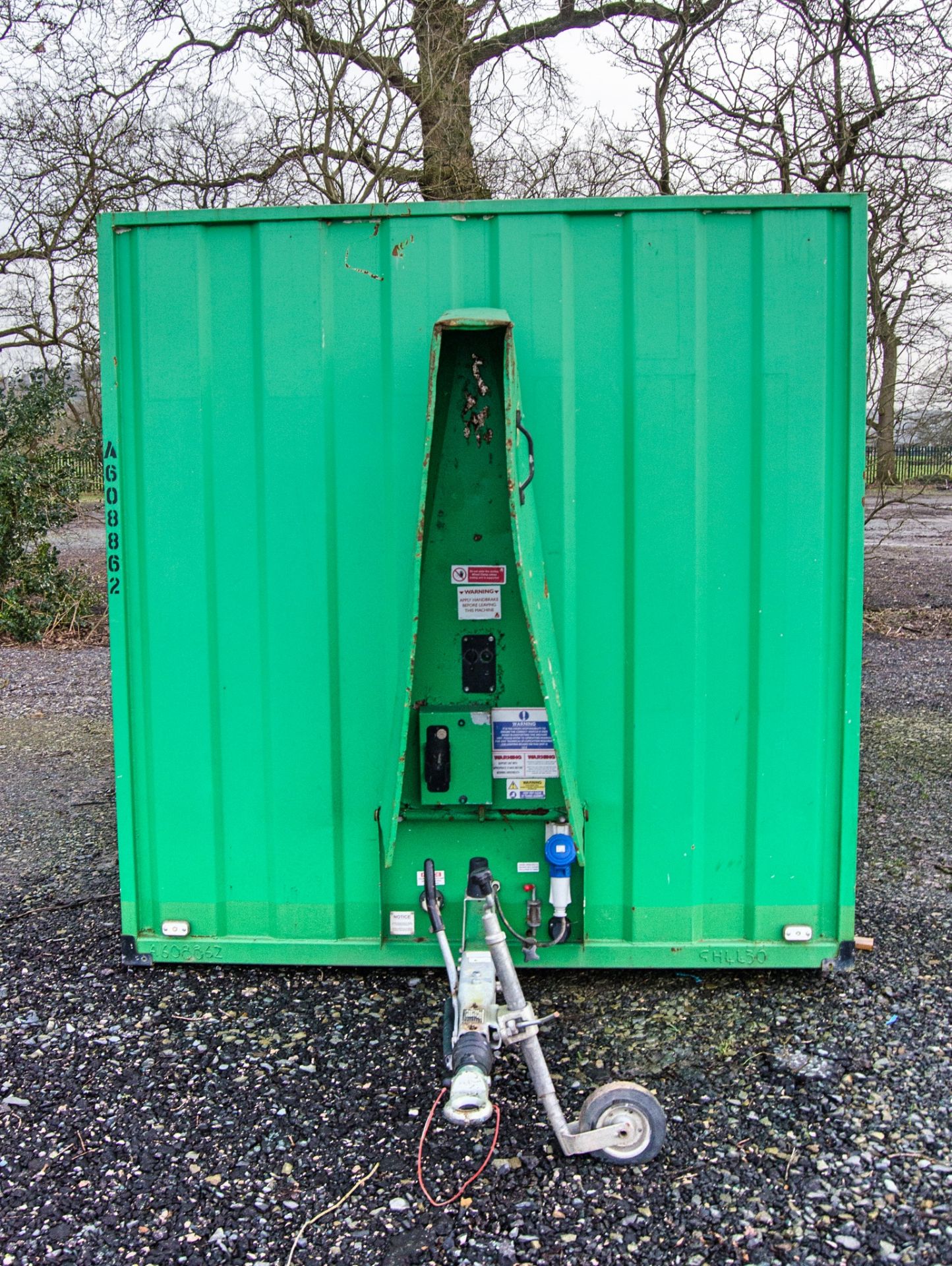 12ft x 8ft steel anti-vandal mobile welfare unit Comprising of: Canteen ...