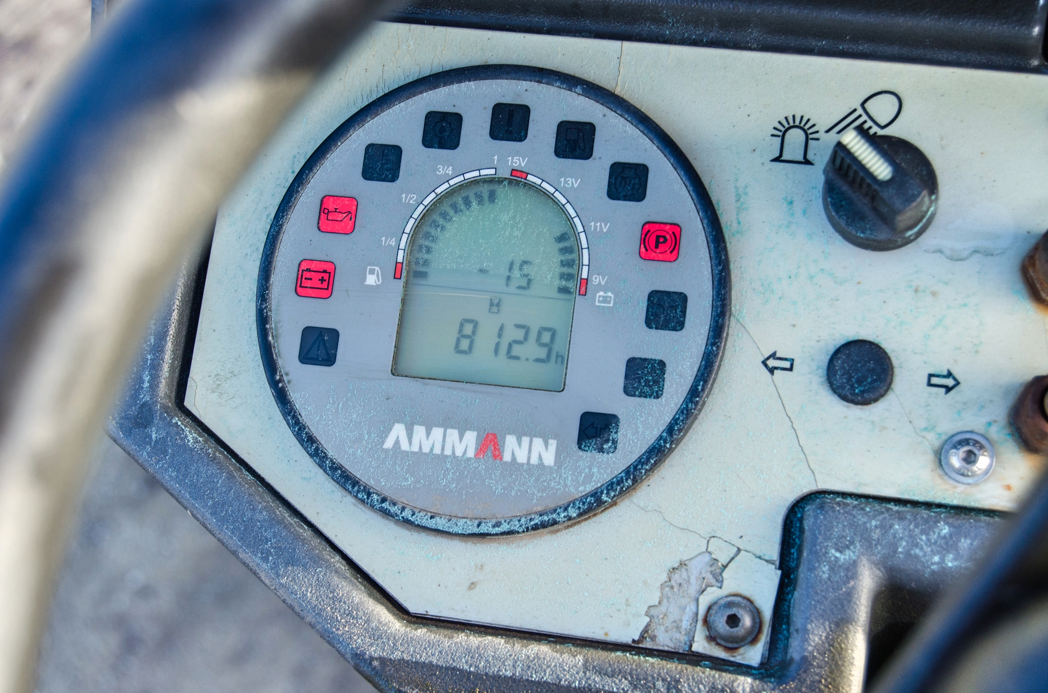 Ammann ARX26 double drum ride on roller Year: 2015 S/N: 6150215 ...