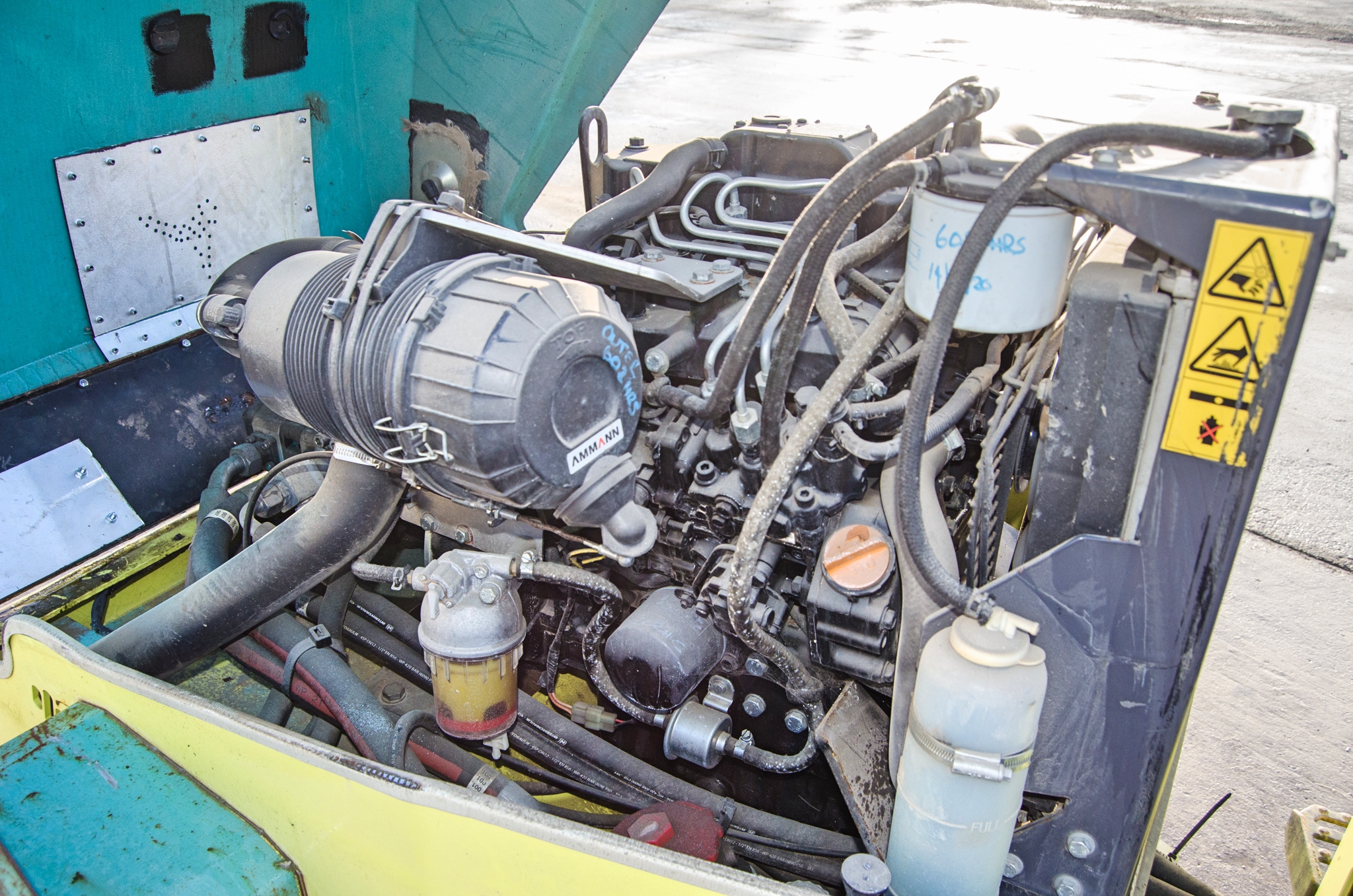 Ammann ARX26 double drum ride on roller Year: 2015 S/N: 6150215 ...