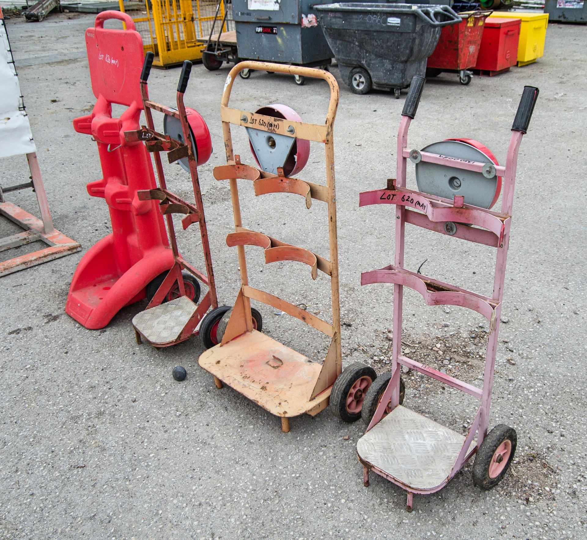 4 - fire extinguisher trollies