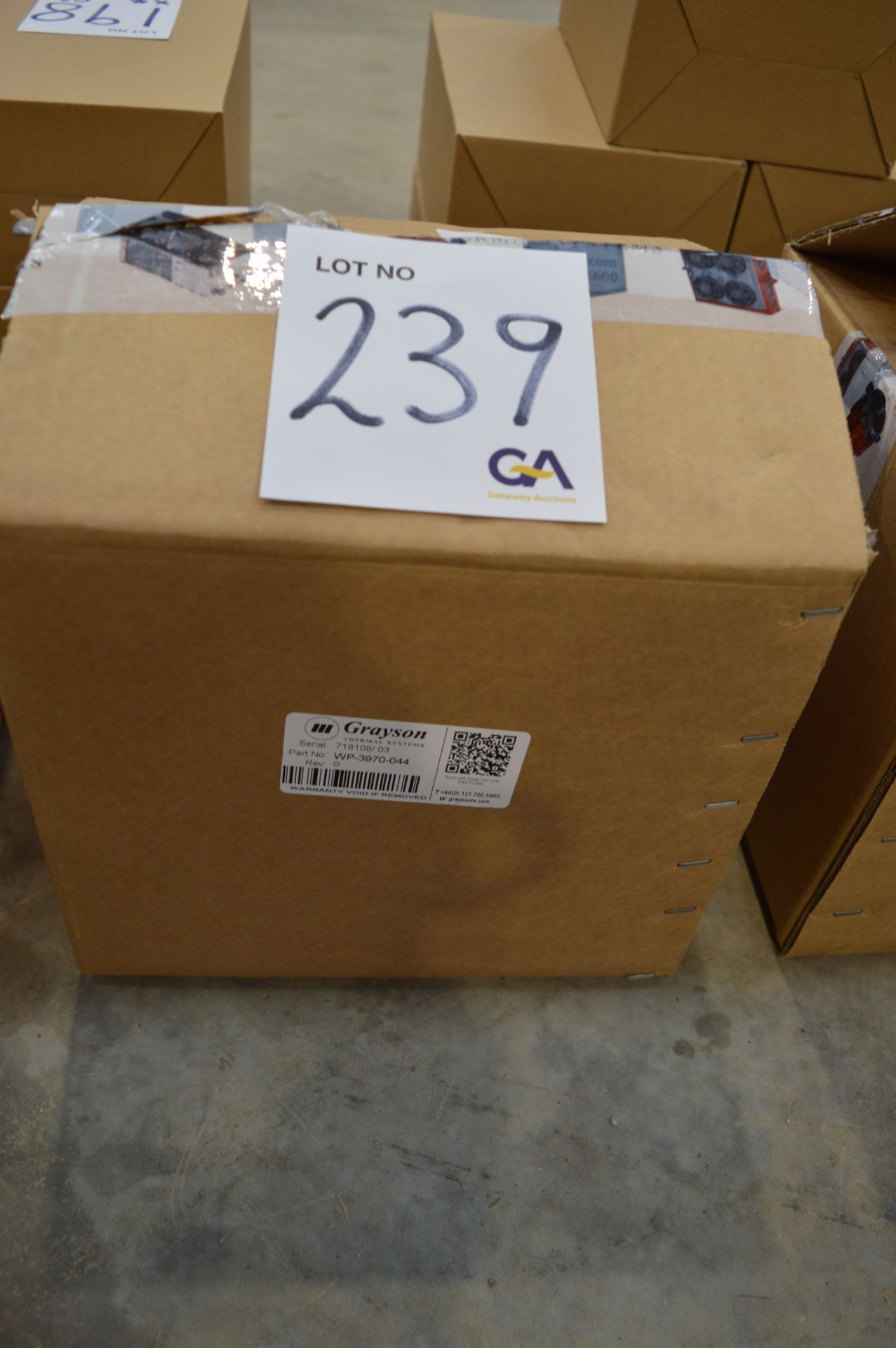 Grayson thermal systems WP-3970-044 water pump Boxed ** No VAT on ...