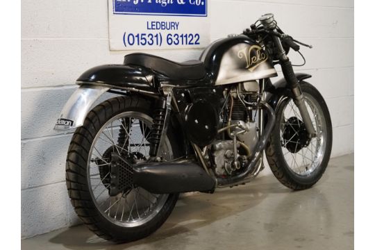 Rickman Wasp Velocette motorcycle. 1993. 499cc.Frame No. 3877Engine No ...