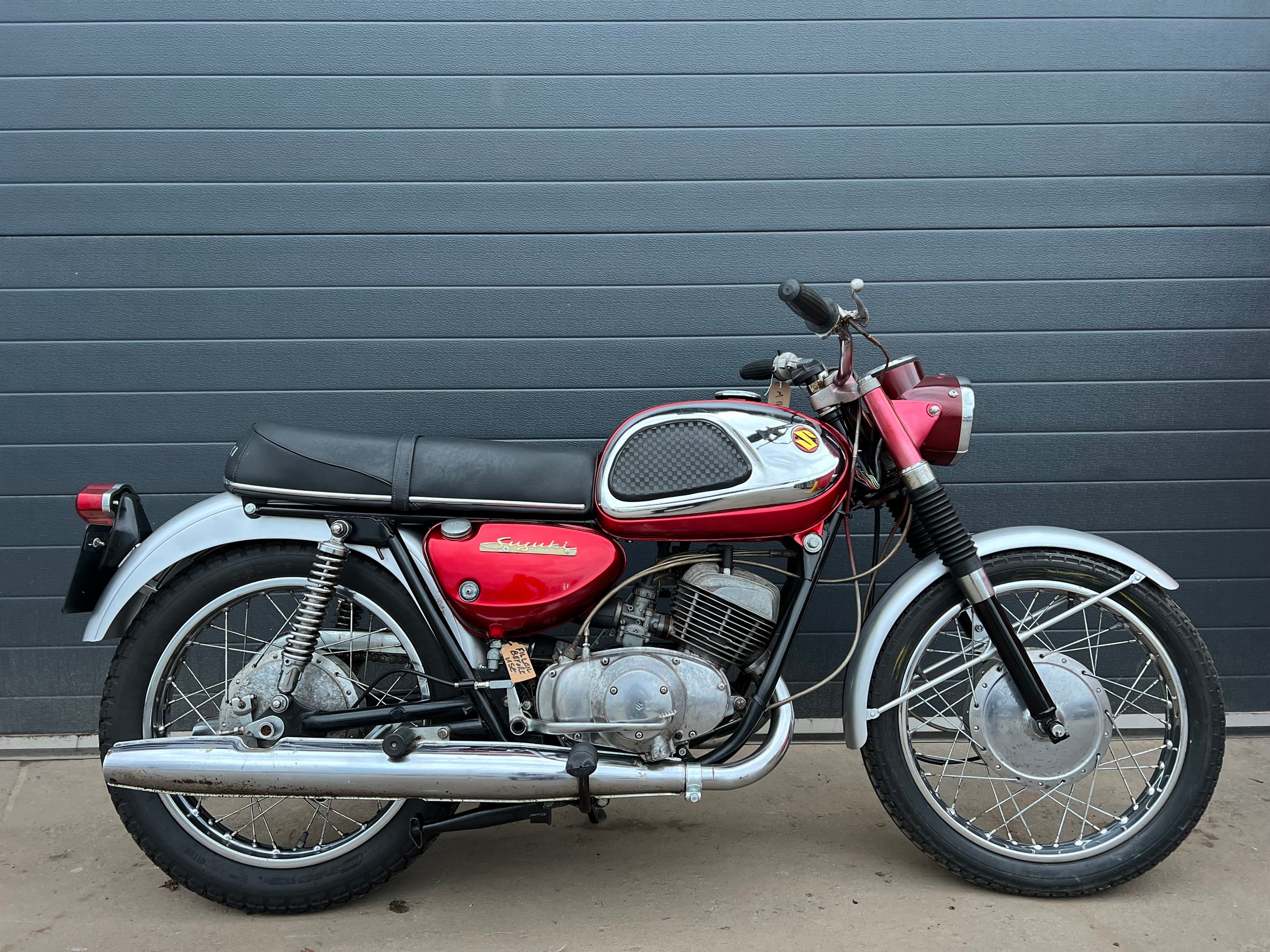 Suzuki Super Six/X6 T20 motorcycle. 1966. 250cc. Part restored to a ...