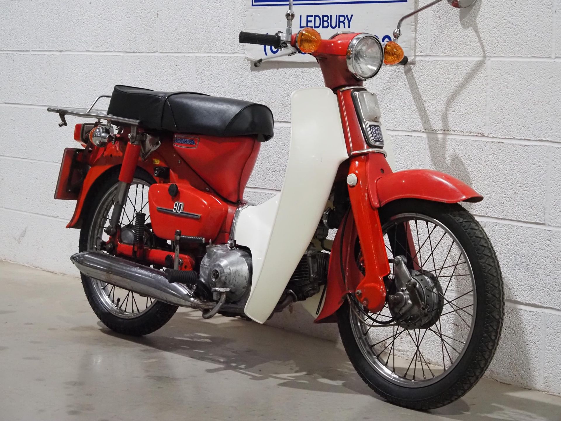 Honda C90 moped. 1977. 90cc. Runs but will need recommissioning as has ...