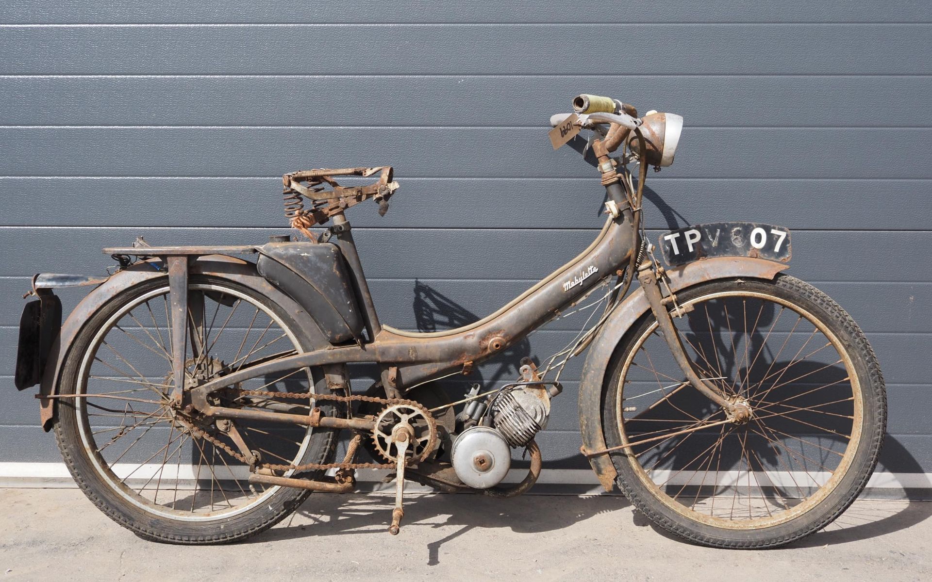 Motobecane Mobylette moped project. 49cc.