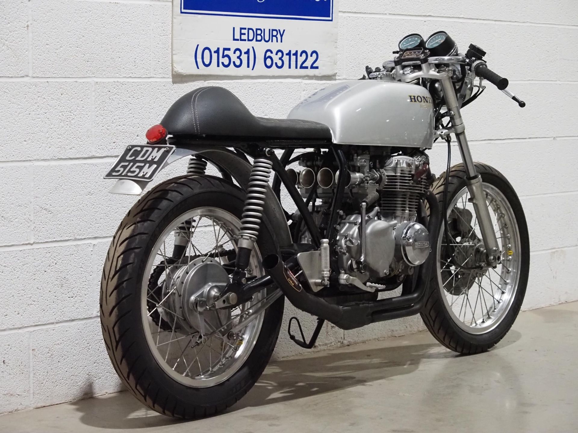 Honda CB350 Four cafe racer. 1974. 350cc.Frame No. CB350F2006462Engine ...