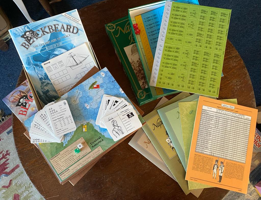 Avalon Hill Quartet of Strategic Wargames Military Board Games, inc ...