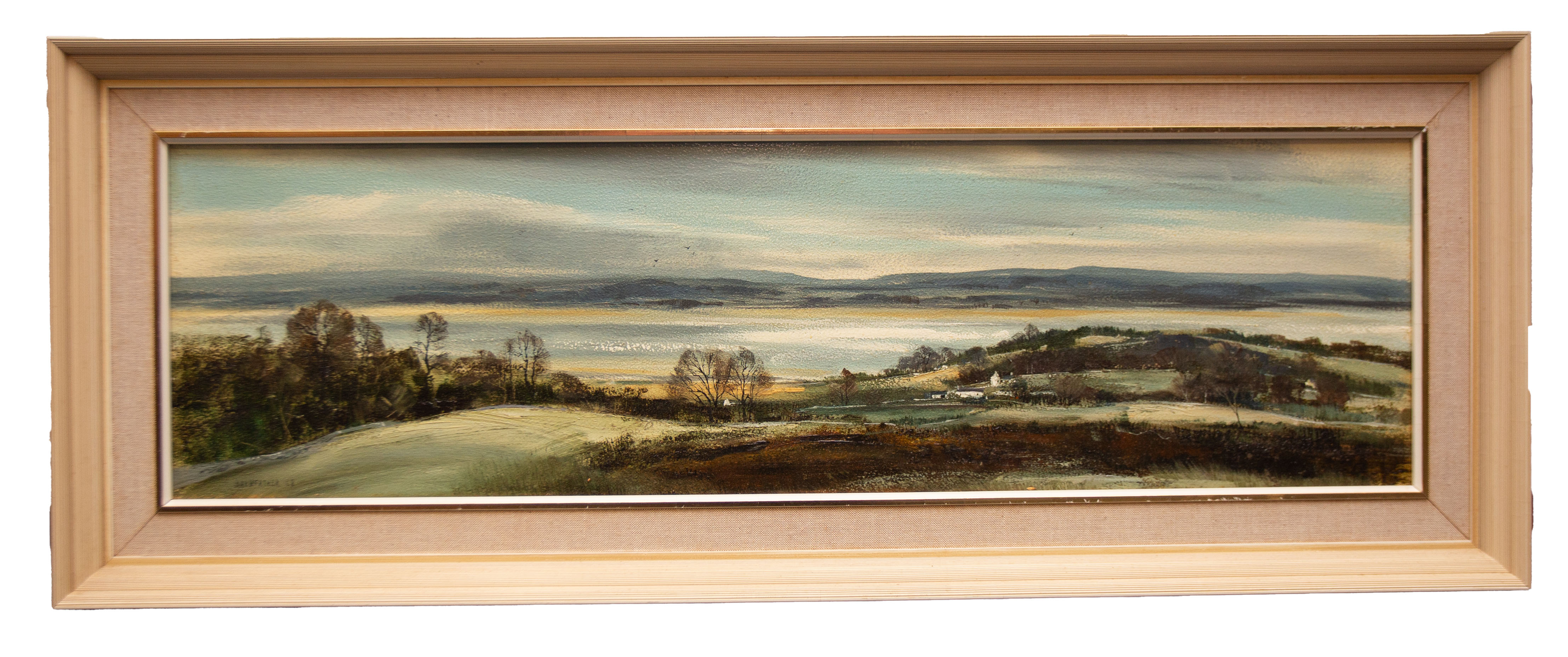 Michael Barnfather (Born. 1934) Titled 'From Tidenham Chase' Oil on ...