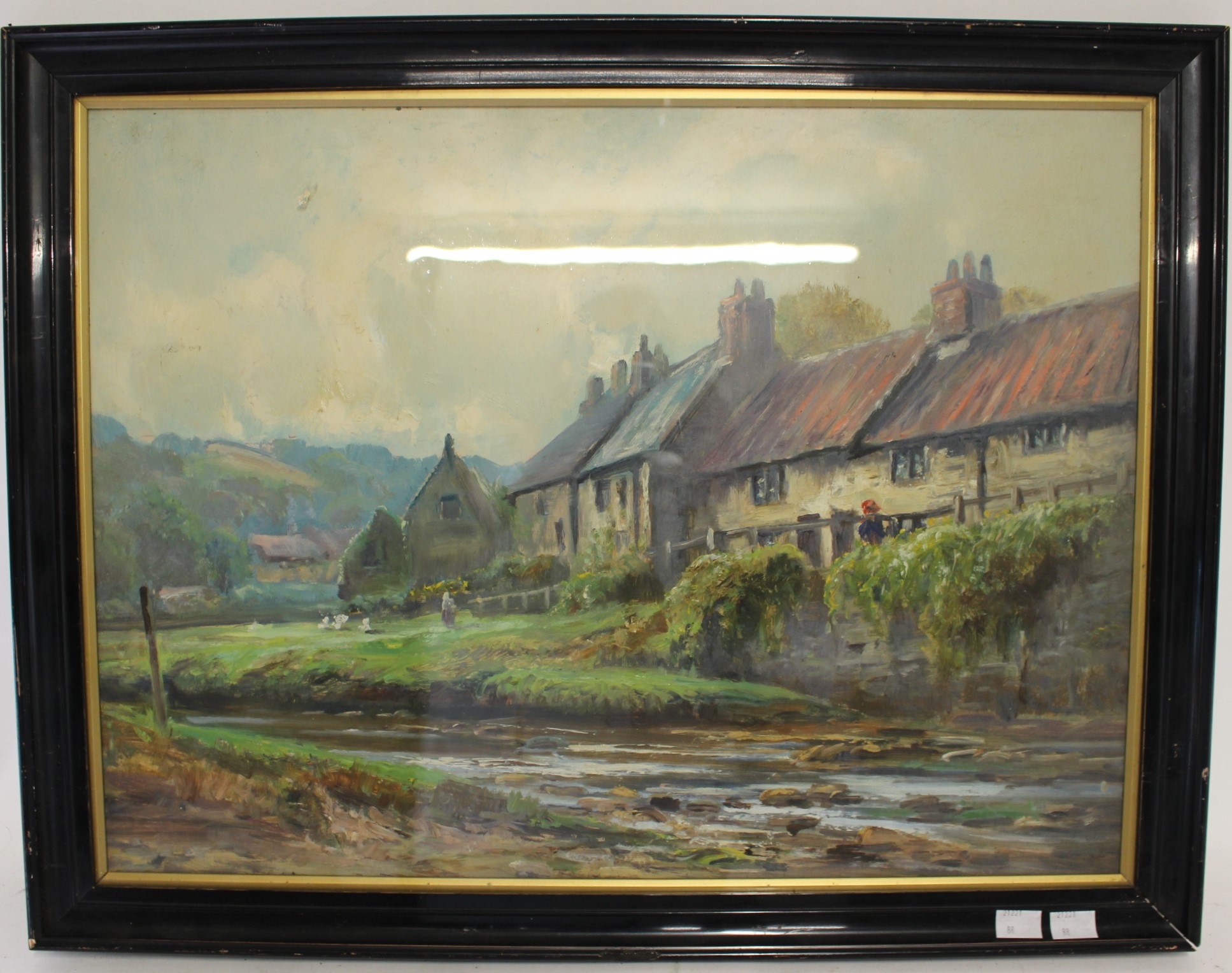 Henry Hadfield Cubley (1858-1934) "Sands End, Whitby", inscribed, dated ...