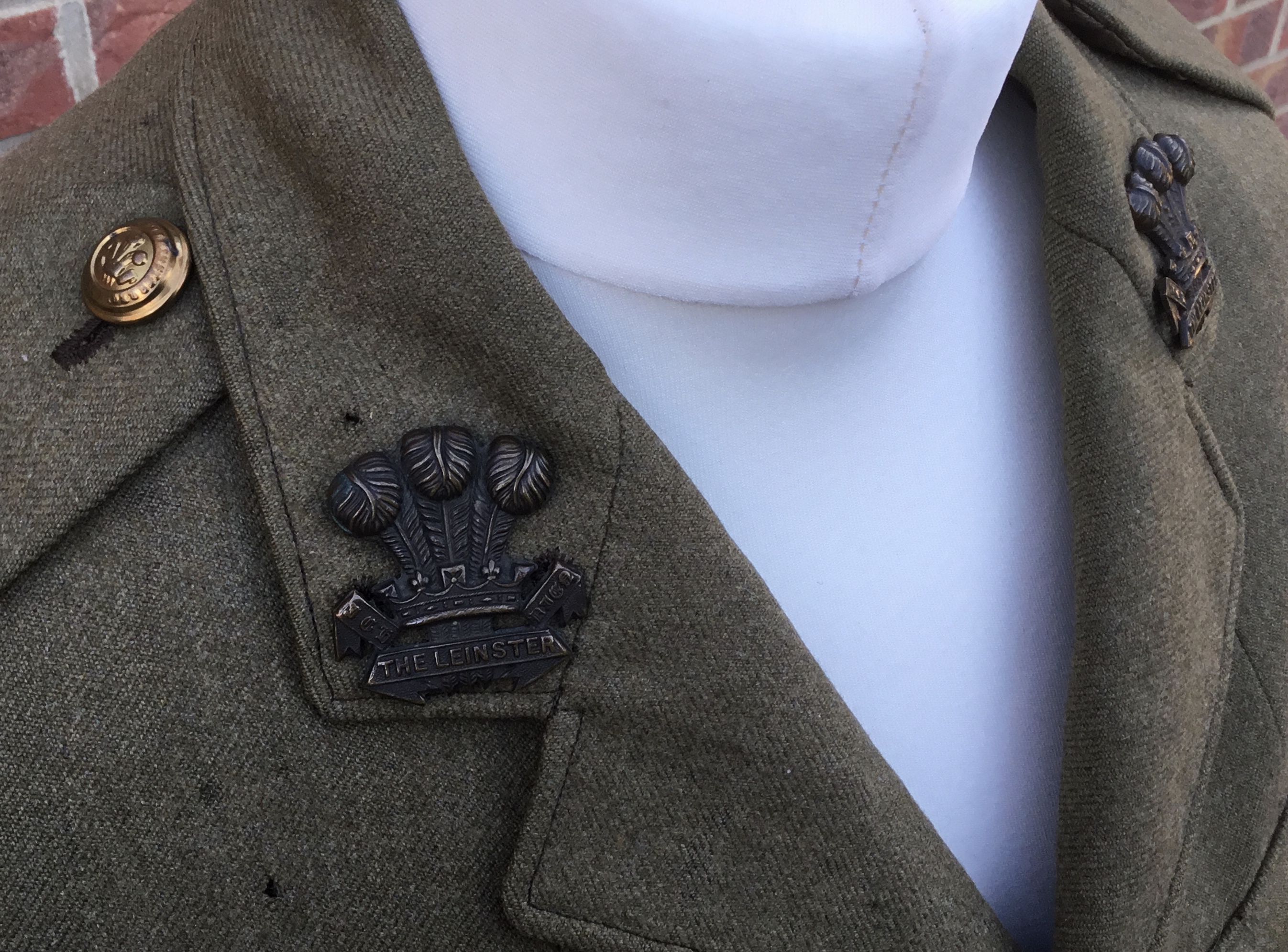 A scarcely seen Irish WW1 officer’s tunic for the Prince of Wales ...