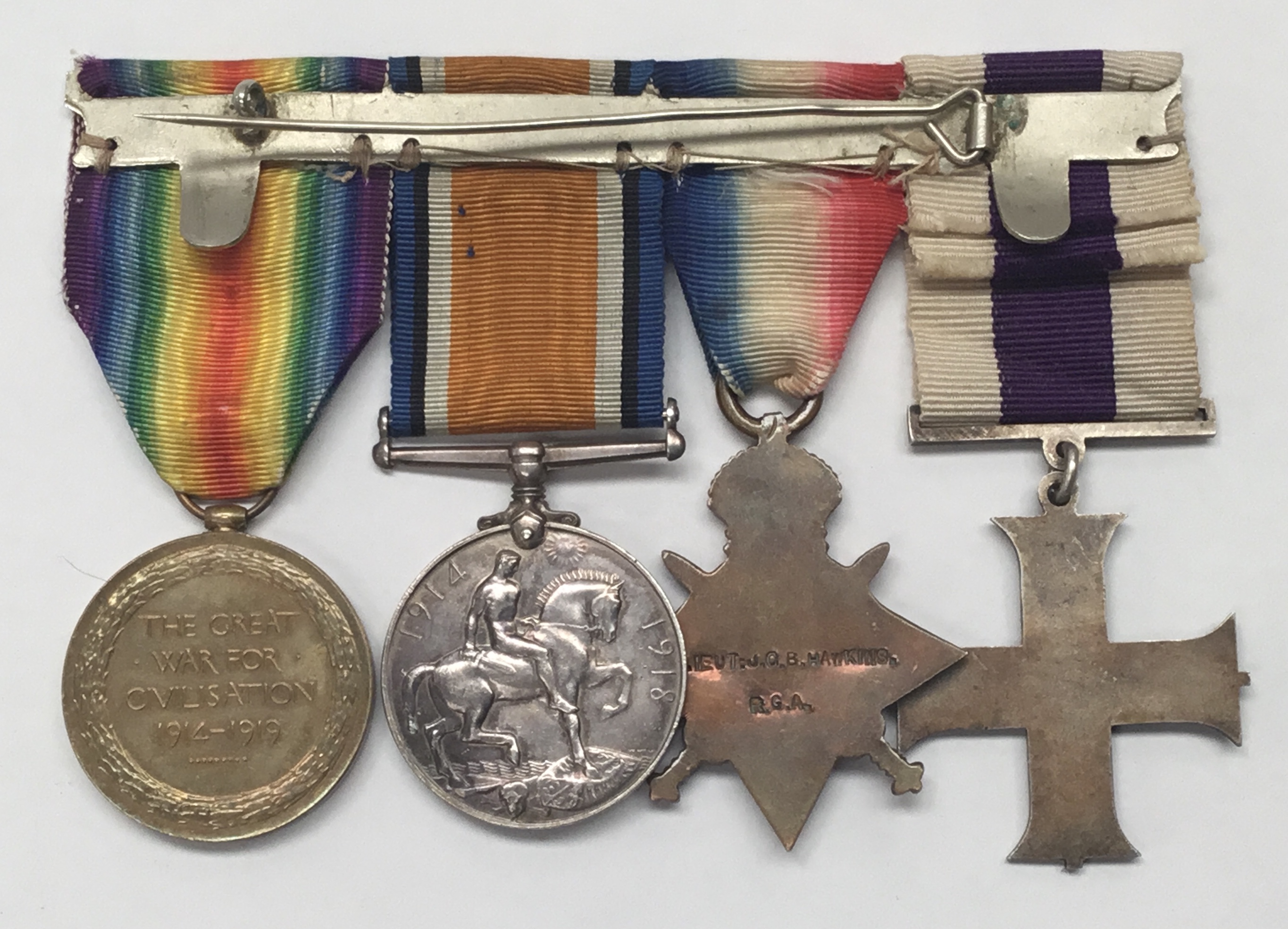 A WW1 Military Cross and Mentioned In Dispatches medal group, awarded ...