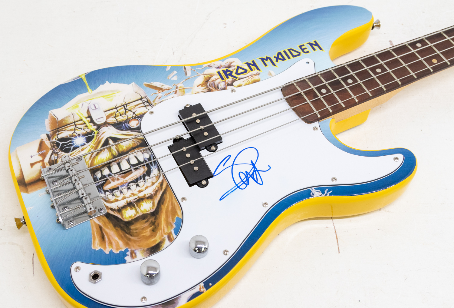 Steve Harris Iron Maiden Bass guitarist and primary songwriter. A ...