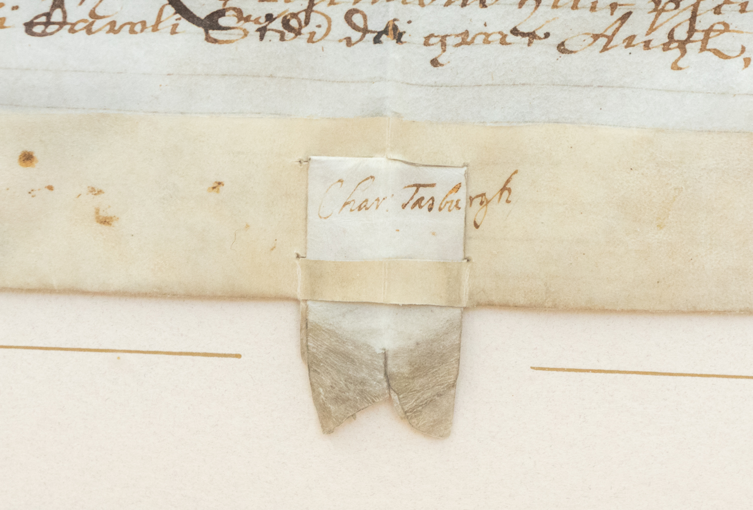 Charles II period vellum indenture, dated 1666 [Annus mirabilis year of ...