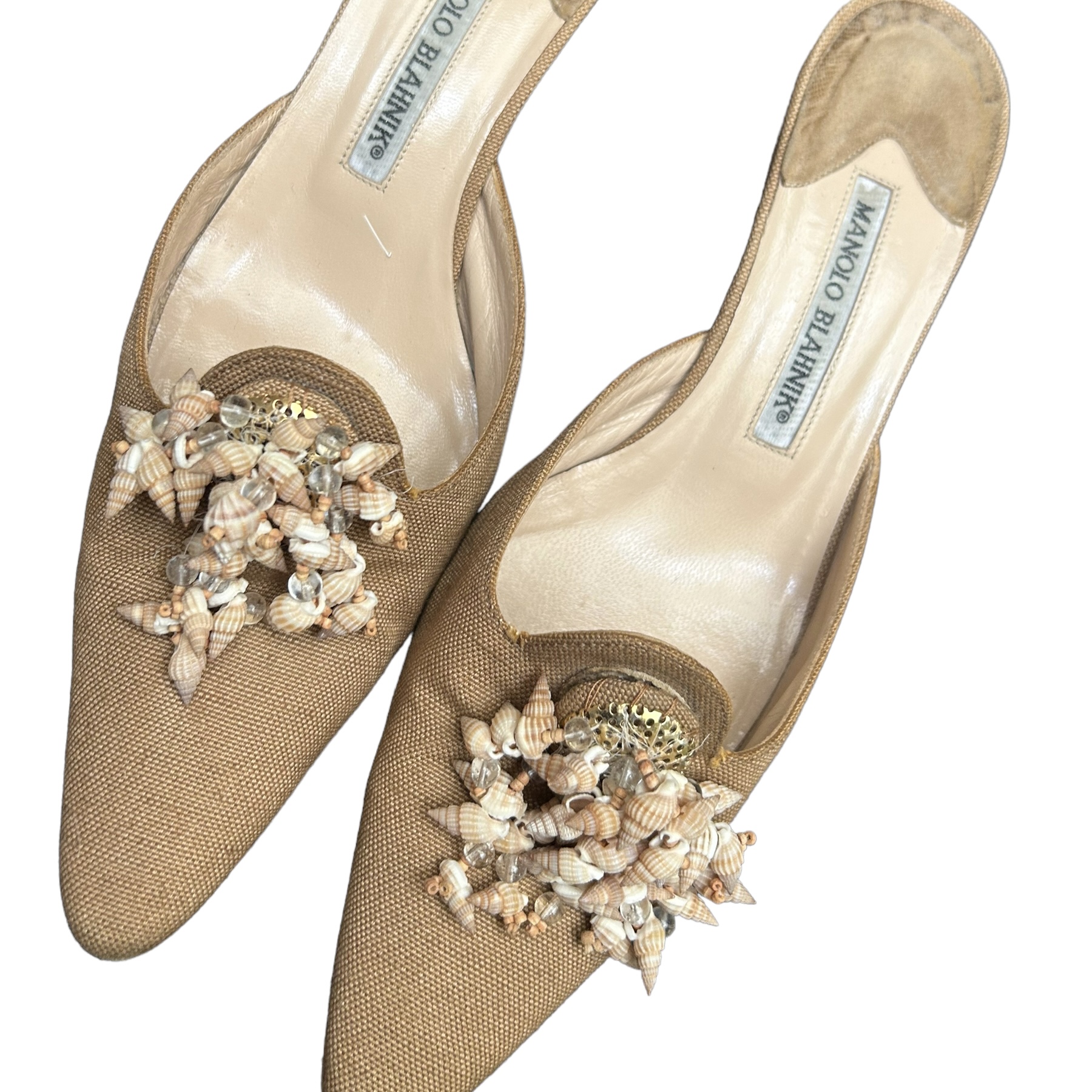 5 pairs of YK2 mule style shoe to include Manolo Blahnik, Oscar La ...