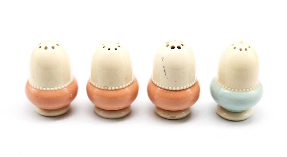 Macintyre & Co ceramic eggs as salt and pepper pots, acorn salt and ...