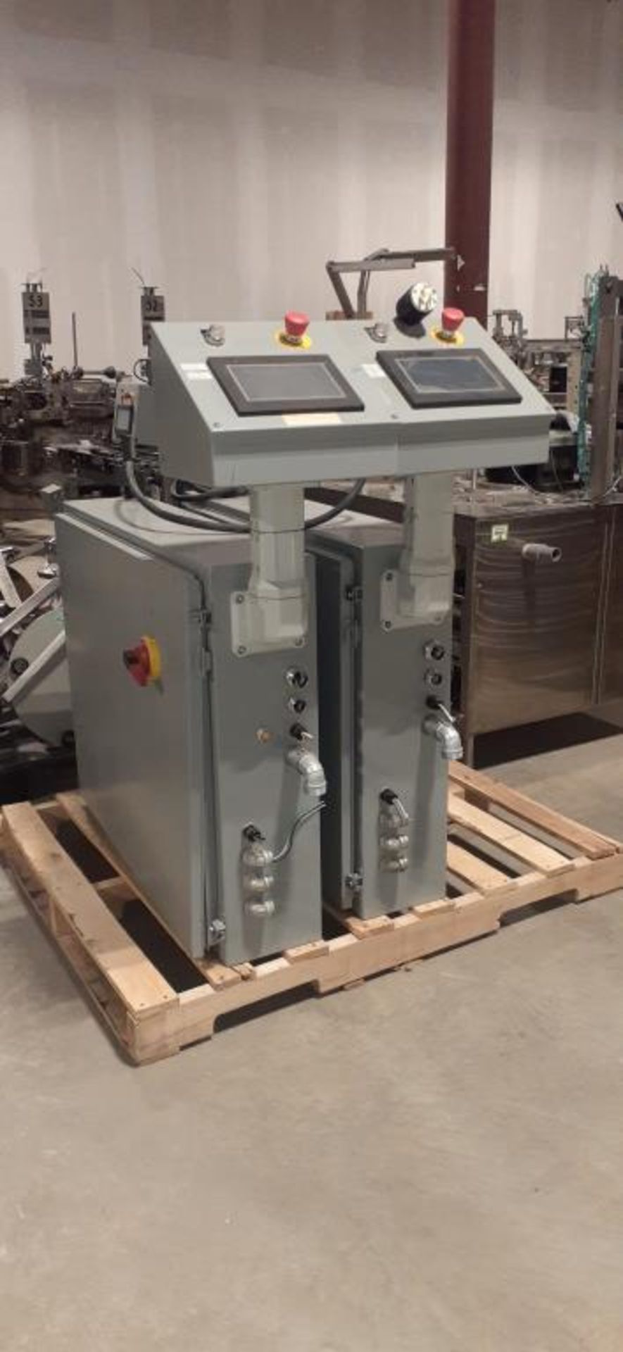 Lot: (2) Control Boxes/Panels (See Picture for interior Components ...