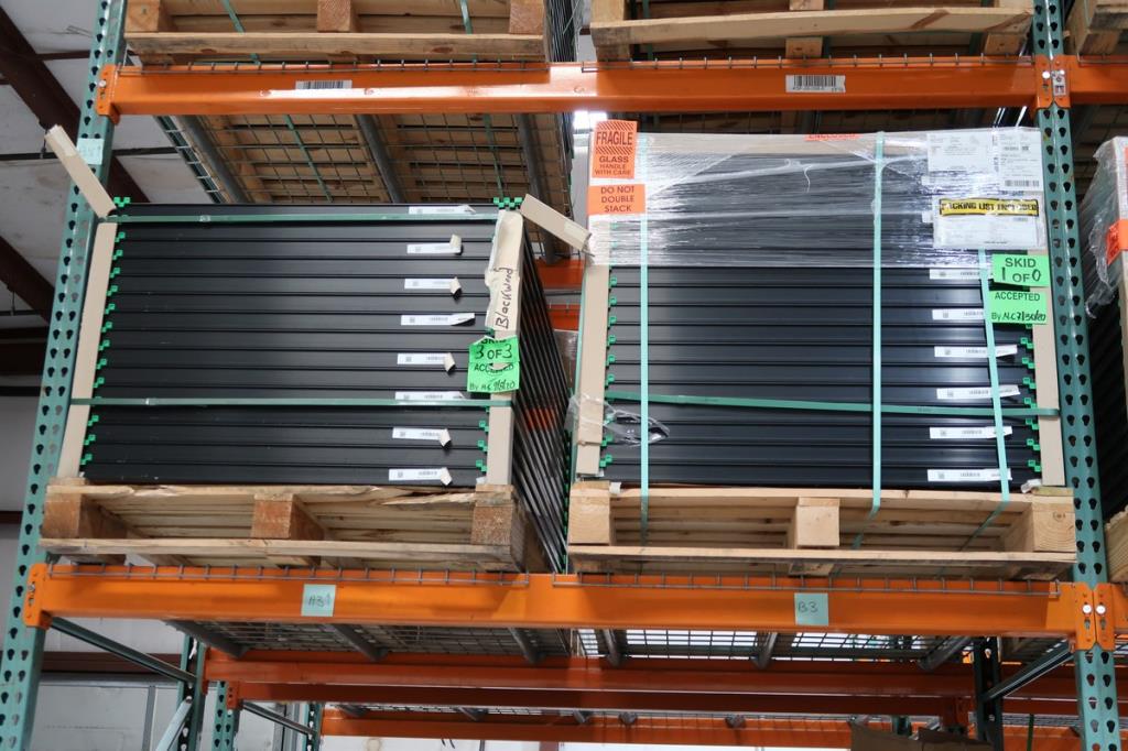 Solar Power Lot: (11) Pallets of Assorted Photovoltaic Solar Panels ...
