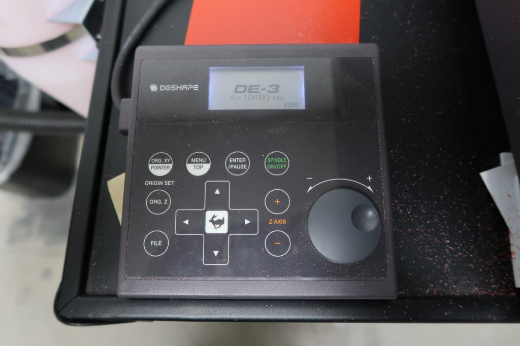 Roland DGSHAPE DE-3 Desktop Engraver, 12" x 9.1" x 1.6" Work Area, 3.15 ...