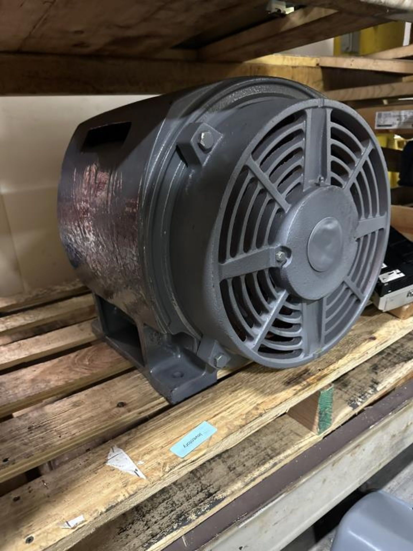 Large Lot of New Motors as Photographed. HIT# 2461534. Loc: Outside ...