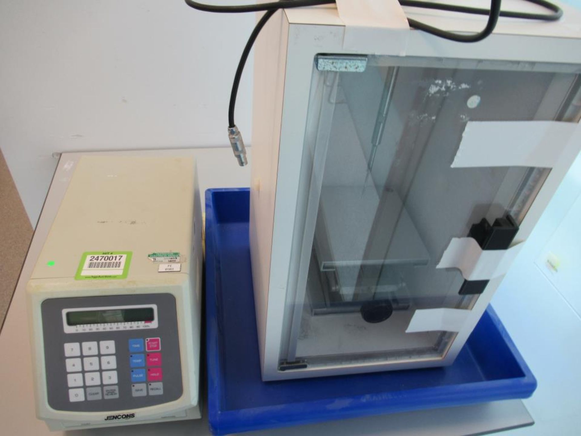 Jencons VCX600 Sonicator with Enclosure S/n 23056B. HIT# 2470017. Asset ...