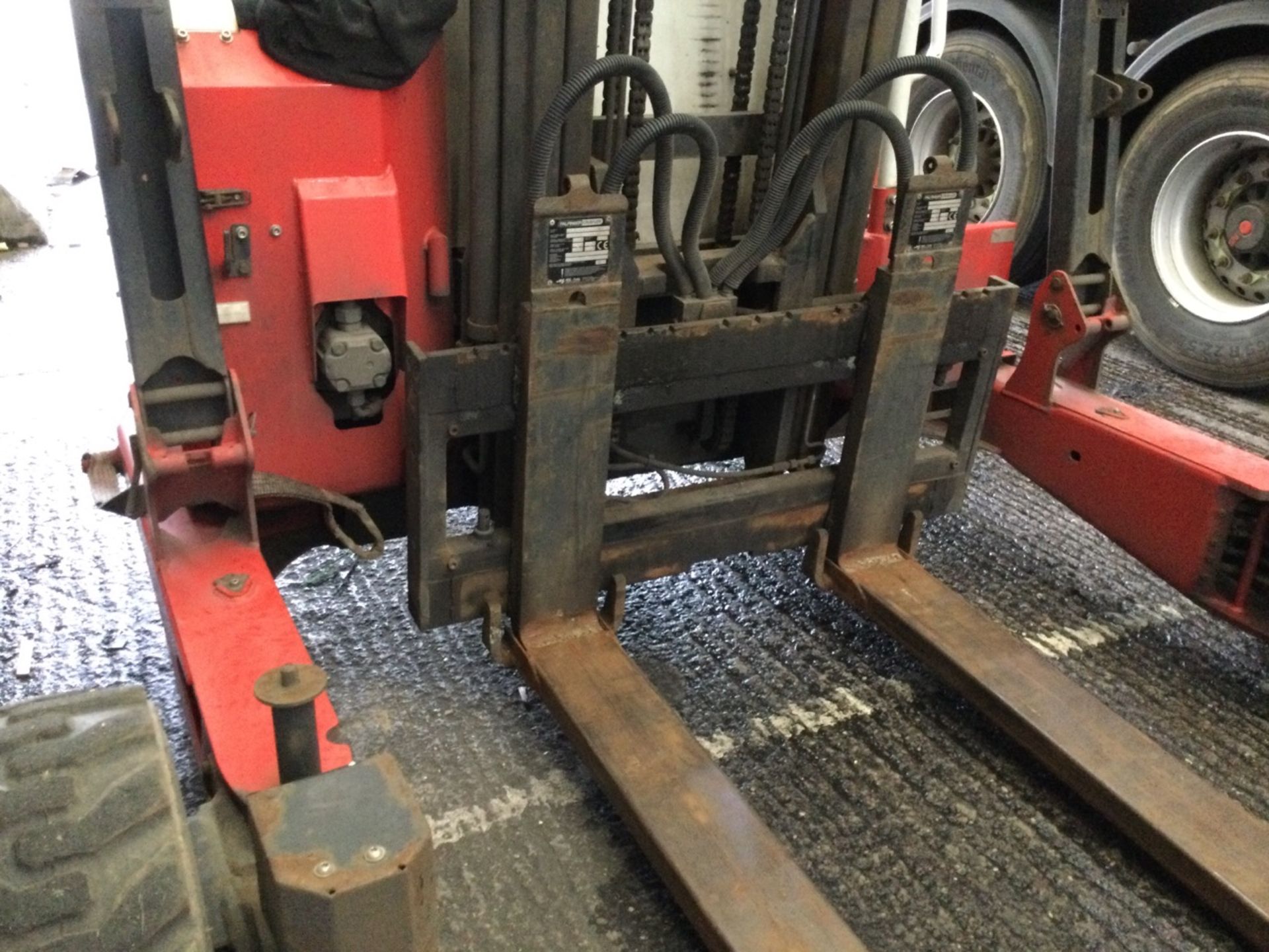 Palfinger Model F3-203PX 4W Truck Mounted Forklift Truck, Rated ...