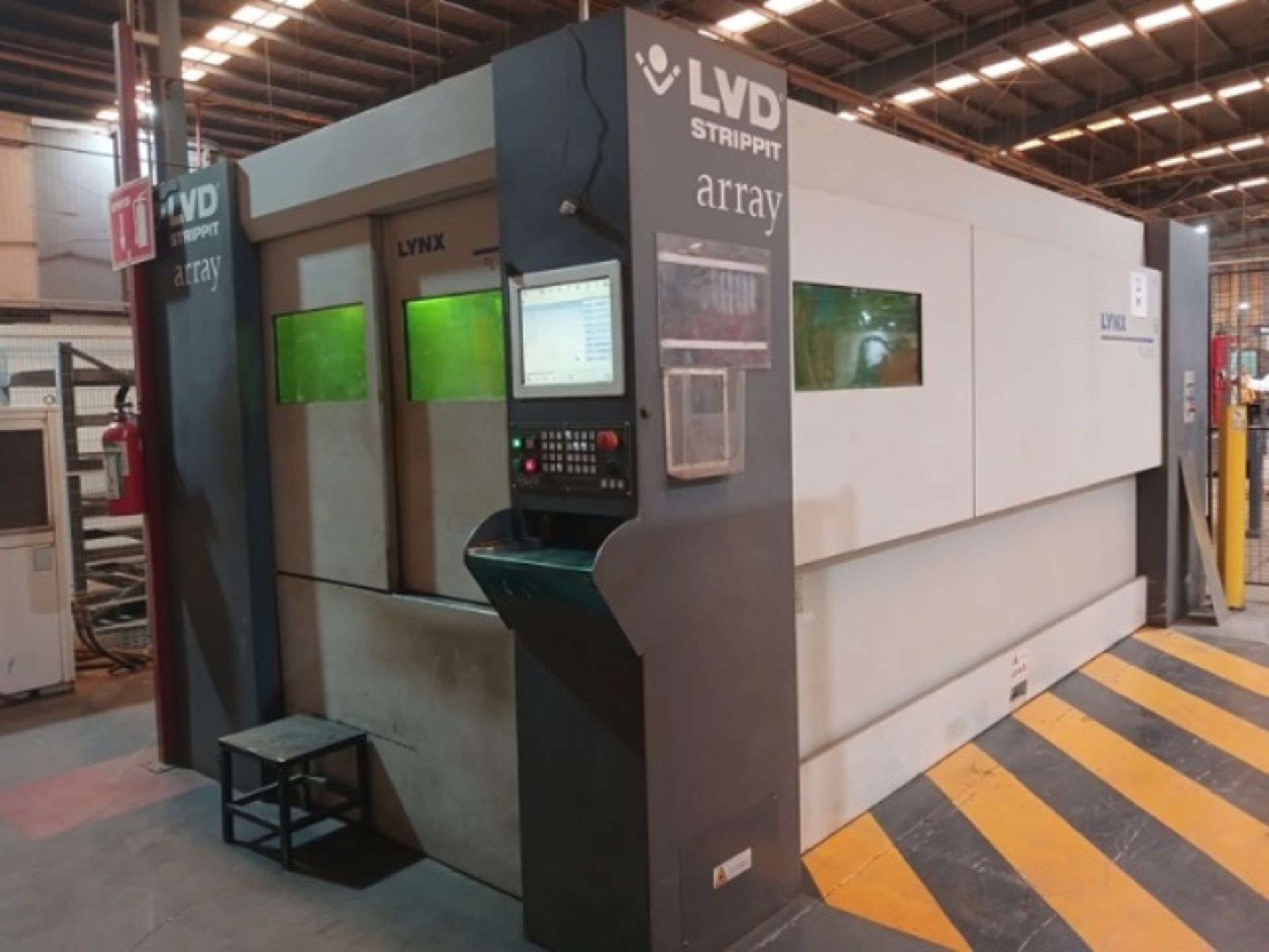 { Group of lots: 95, 95A } LVD LYNX 3015 LASER CUTTING MACHINE, YEAR ...