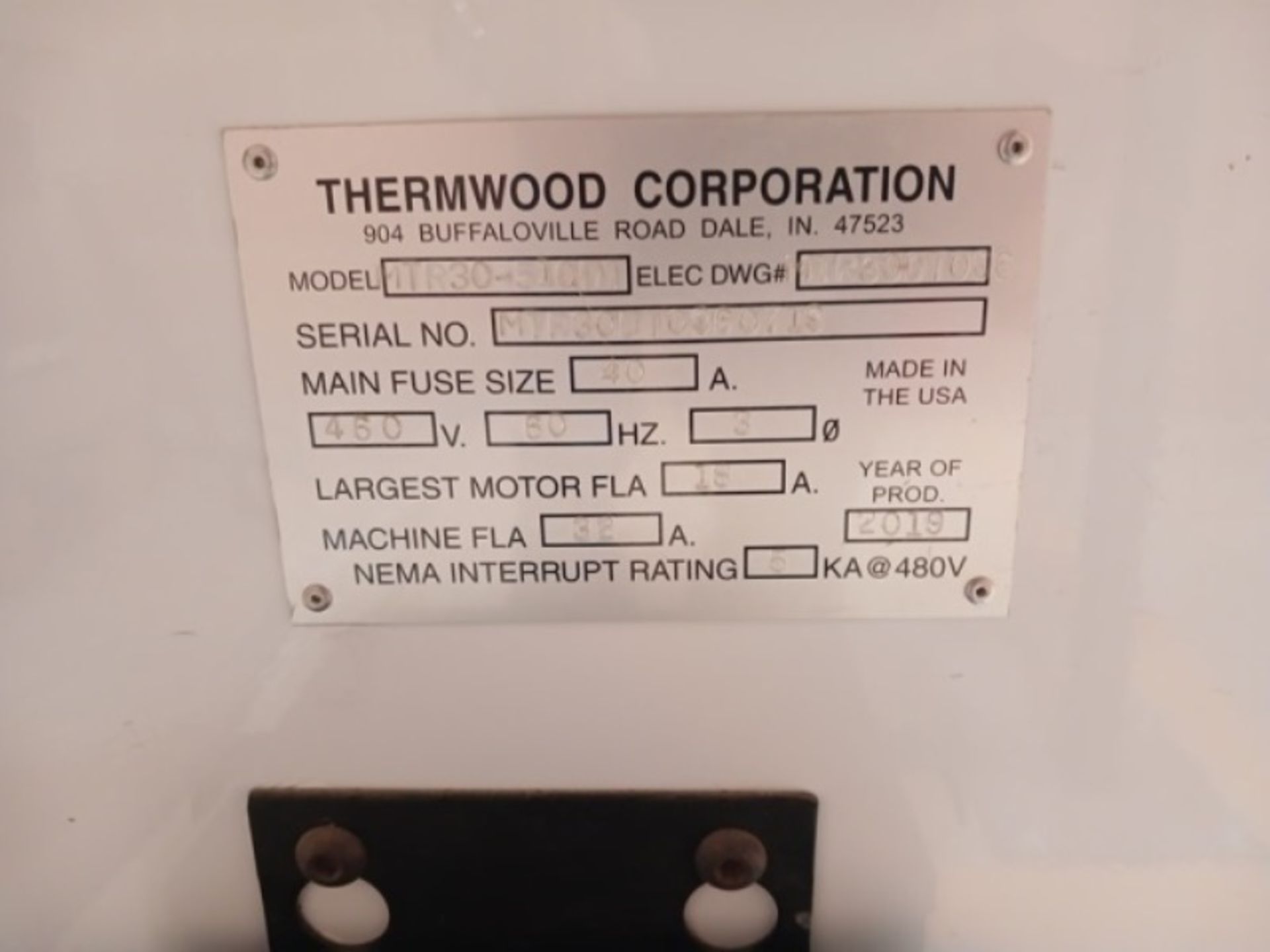 THERMWOOD MTR30-510DT CNC ROUTER, YEAR: 2019, SERIAL: MTR30DT0960719 ...