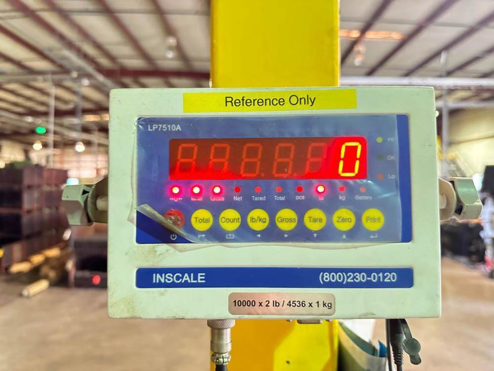 Uline Pallet Scale: 6 x 4 with Digital Readout, Model: LP7510A ...