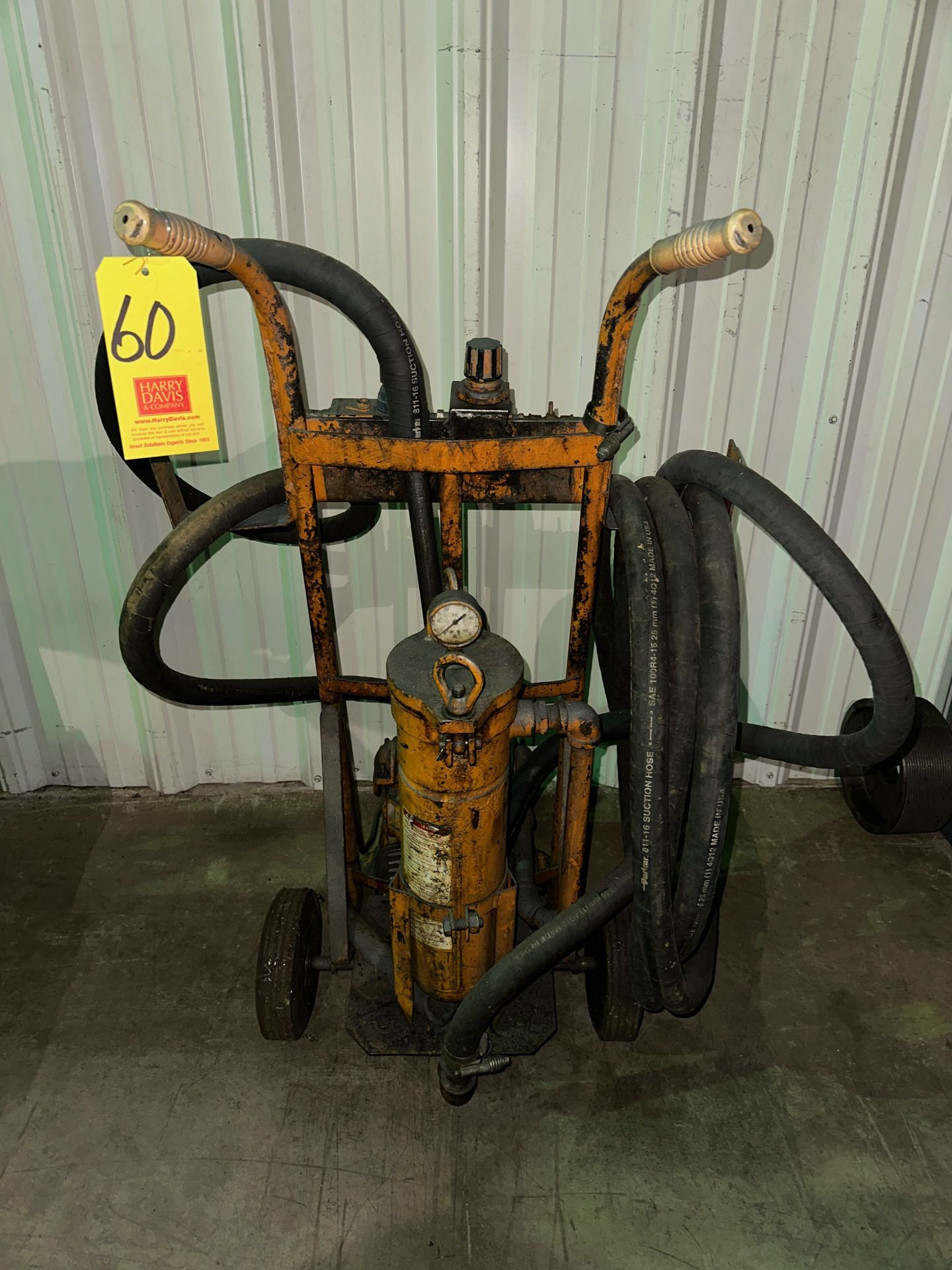 Portable Hydraulic Pump with Hose - Rigging/Loading Fee: 50