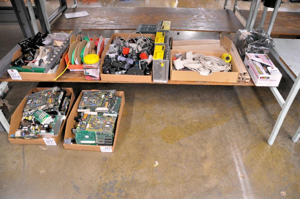 { Group of lots: 106, 107, 108, 109 } Lot - Electronics Parts in (4 ...