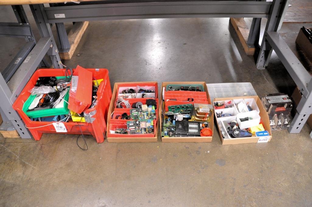 { Group of lots: 106, 107, 108, 109 } Lot - Electronics Parts in (3 ...