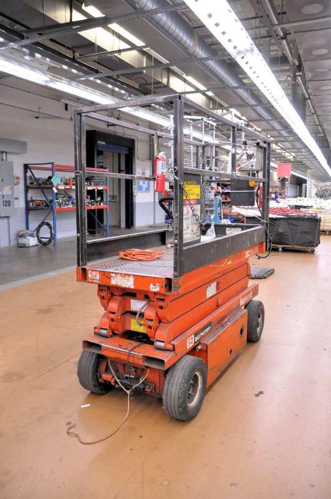 Barecat Model BC16/32 500-lb. 16-ft. Electric Scissor Lift