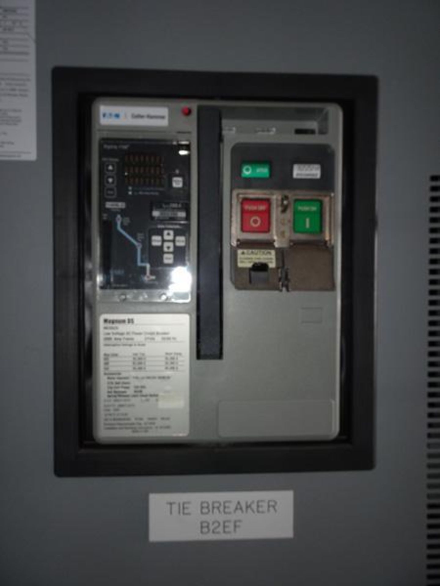 Eaton m# MDA620 Switchboard, 2000 AMPS, 635 v, 60 Hz, S/N SM978546 ...