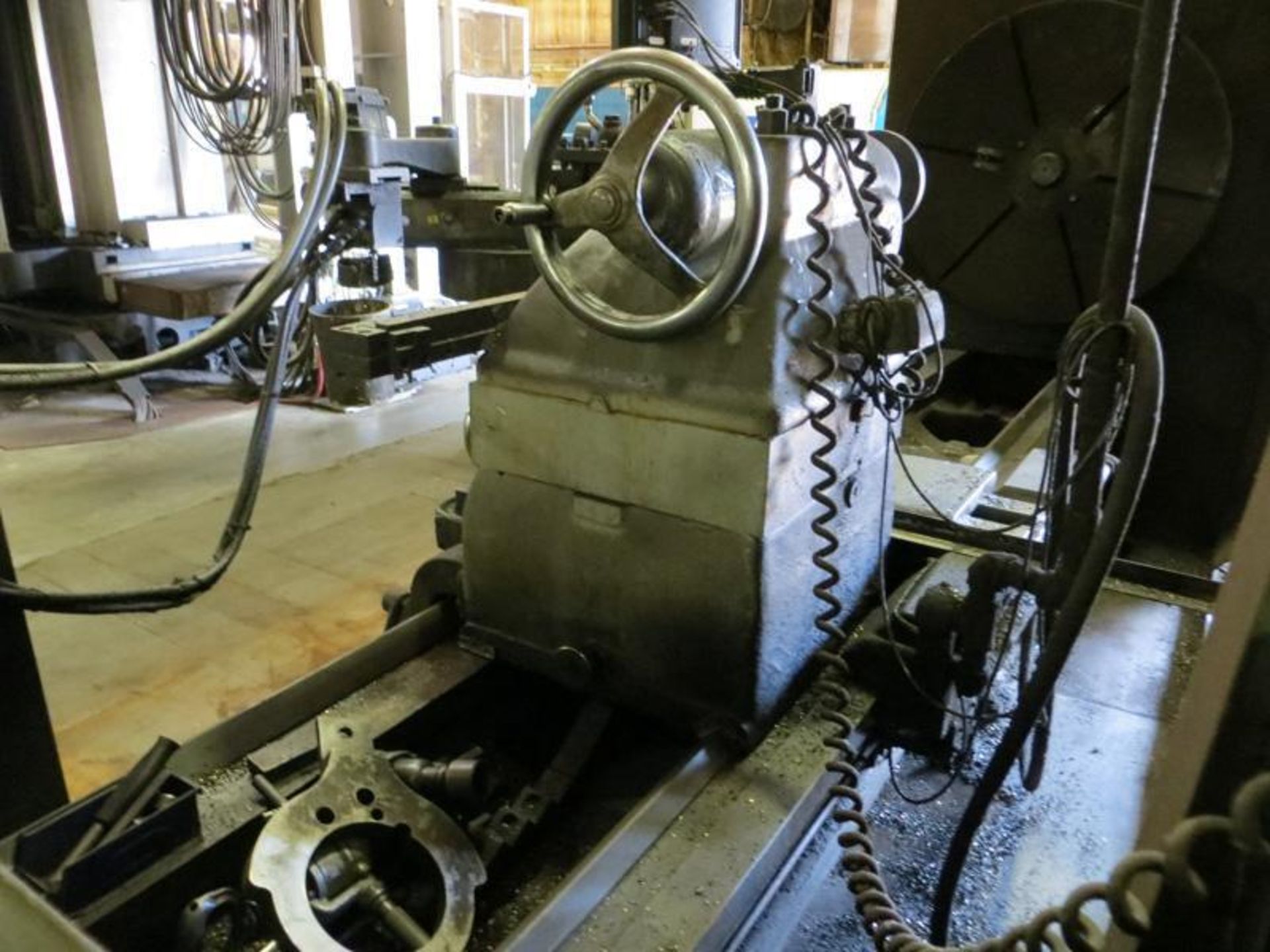 Monarch Engine lathe, 46" dia. Chuck, 48" swing, 108" distance between ...