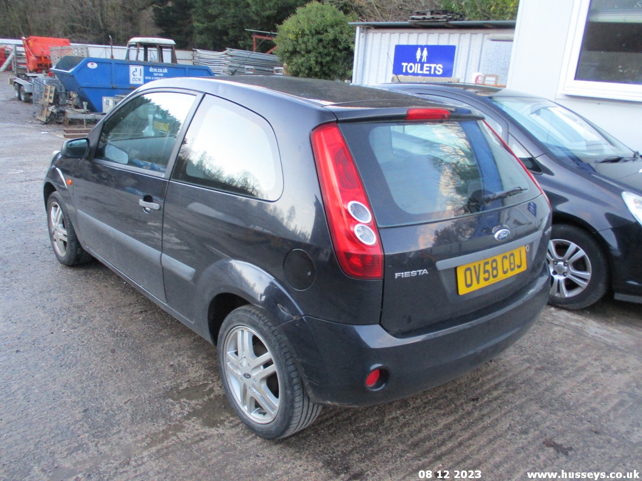 Lot 3013 08/58 FORD FIESTA STYLE CLIMATE - 1242cc 3dr Hatchback (Black ...