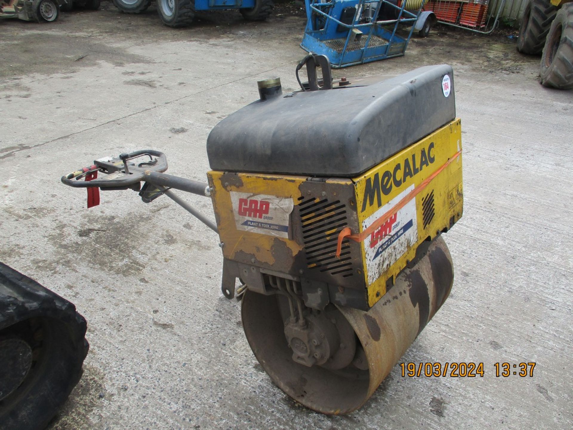 MECALAC PEDESTRIAN ROLLER 3375877 *** Direct From GAP *** Item Location ...