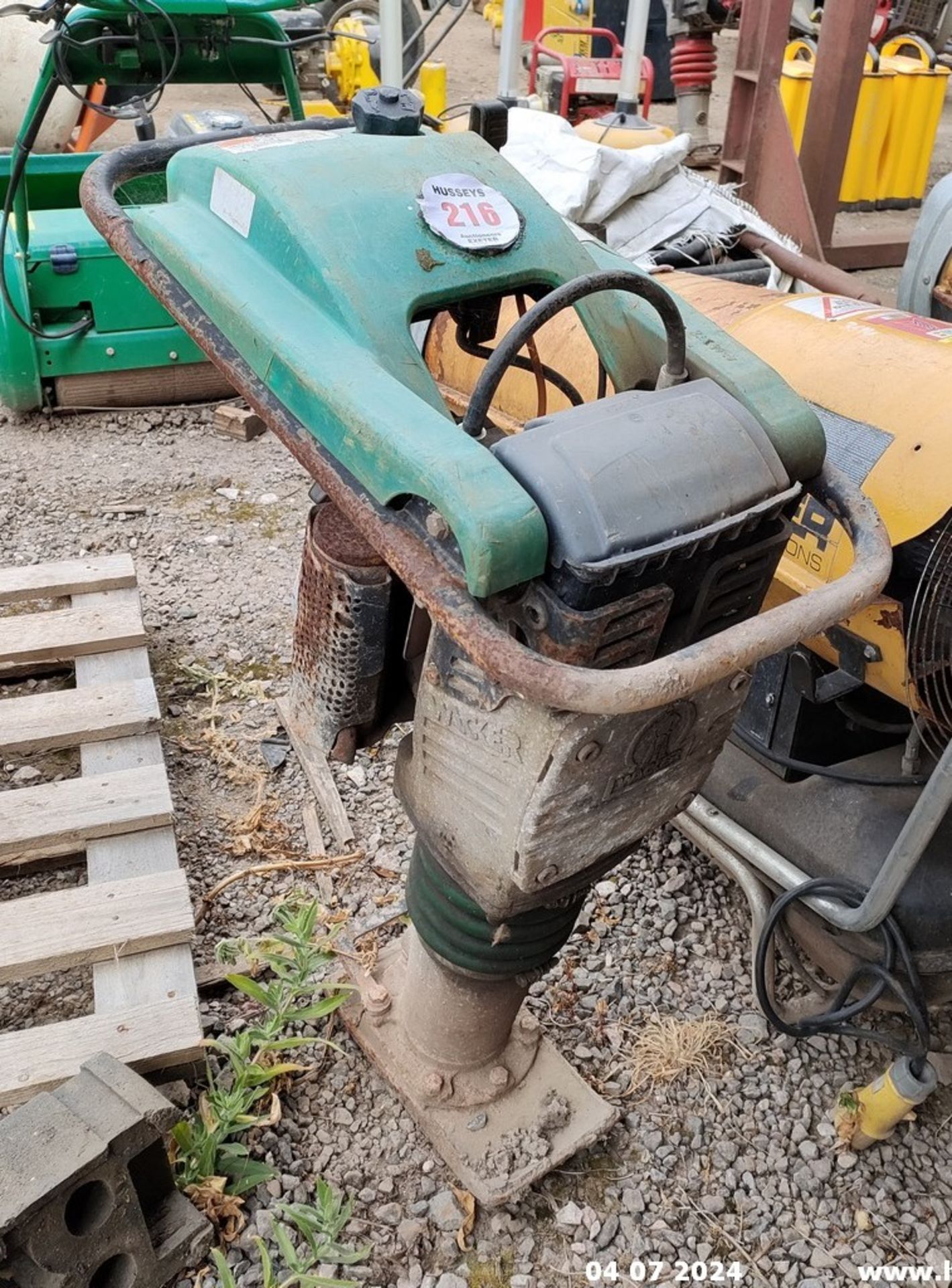 WACKER TRENCH RAMMER Item Location: Husseys, Exeter, Devon, EX4 2HH ...