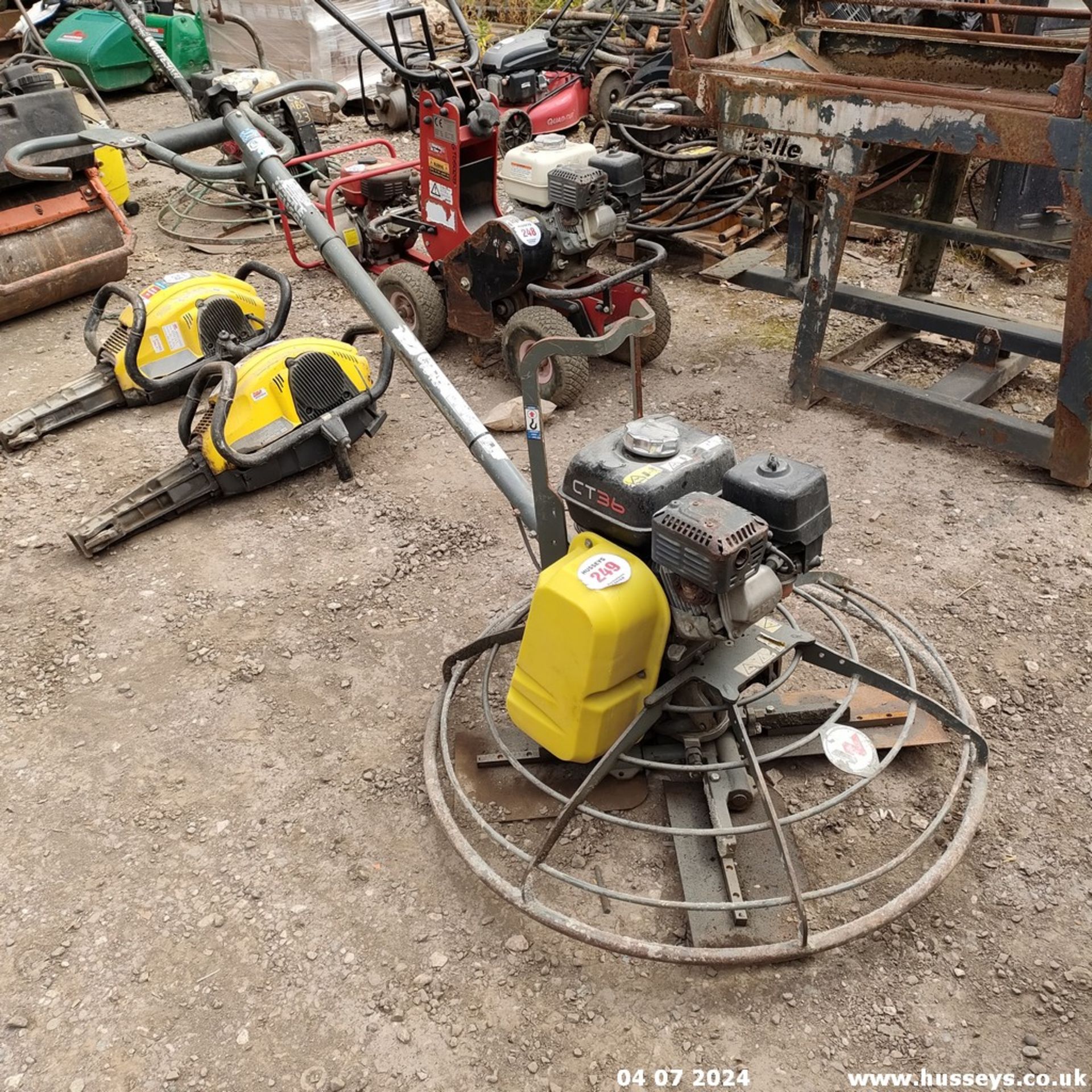 WACKER NEUSON CT36 POWER FLOAT *** No Vat On Hammer - Auctioneers ...