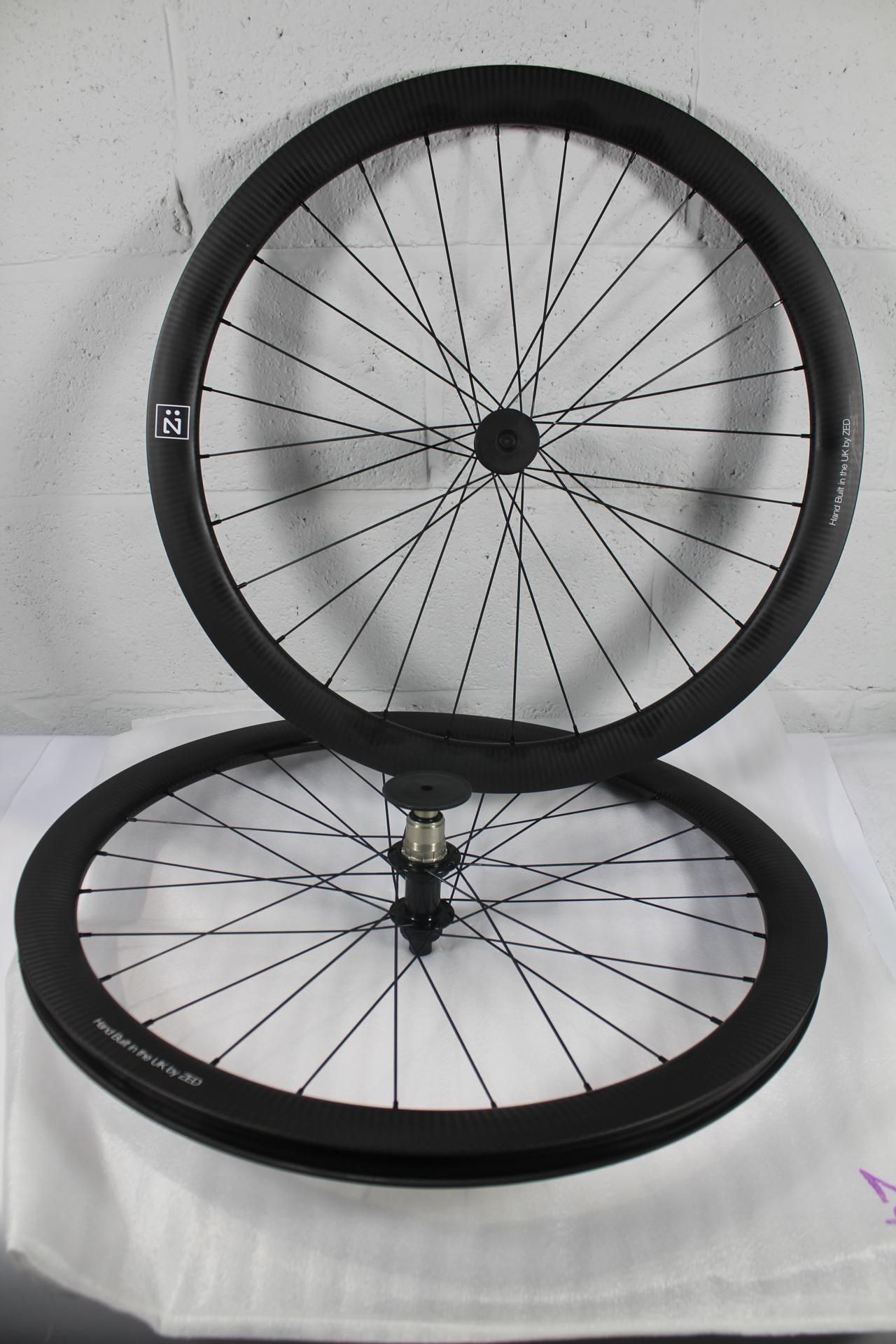 An as new ZED Ultra Disc Aero Wide 44 Wheel Set (SRAM XDR 12 Speed).