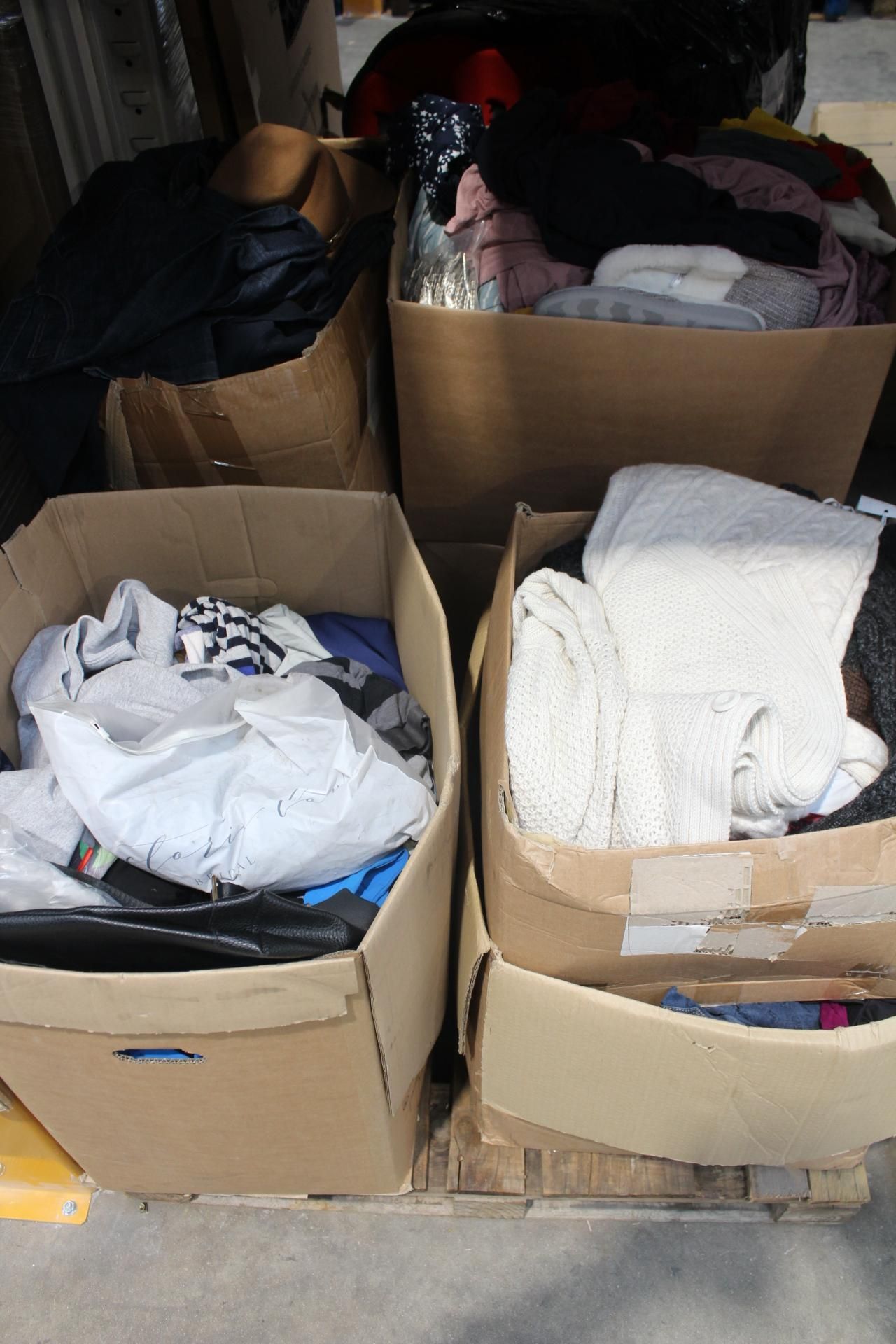 Mainly Pre-Owned Clothing and Related (Large quantity).