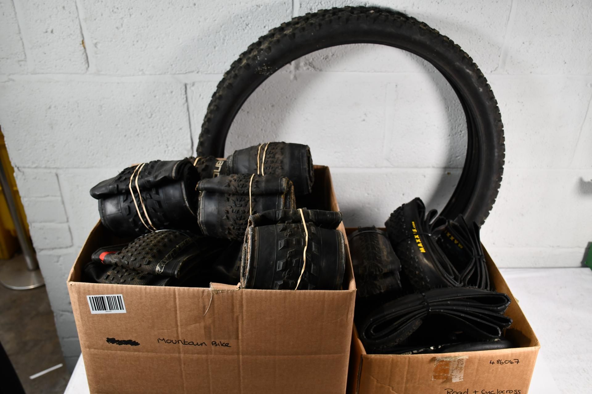 Bicycle Tyres; Twenty Eight MTB 29" and 26", Mostly Pairs to include ...