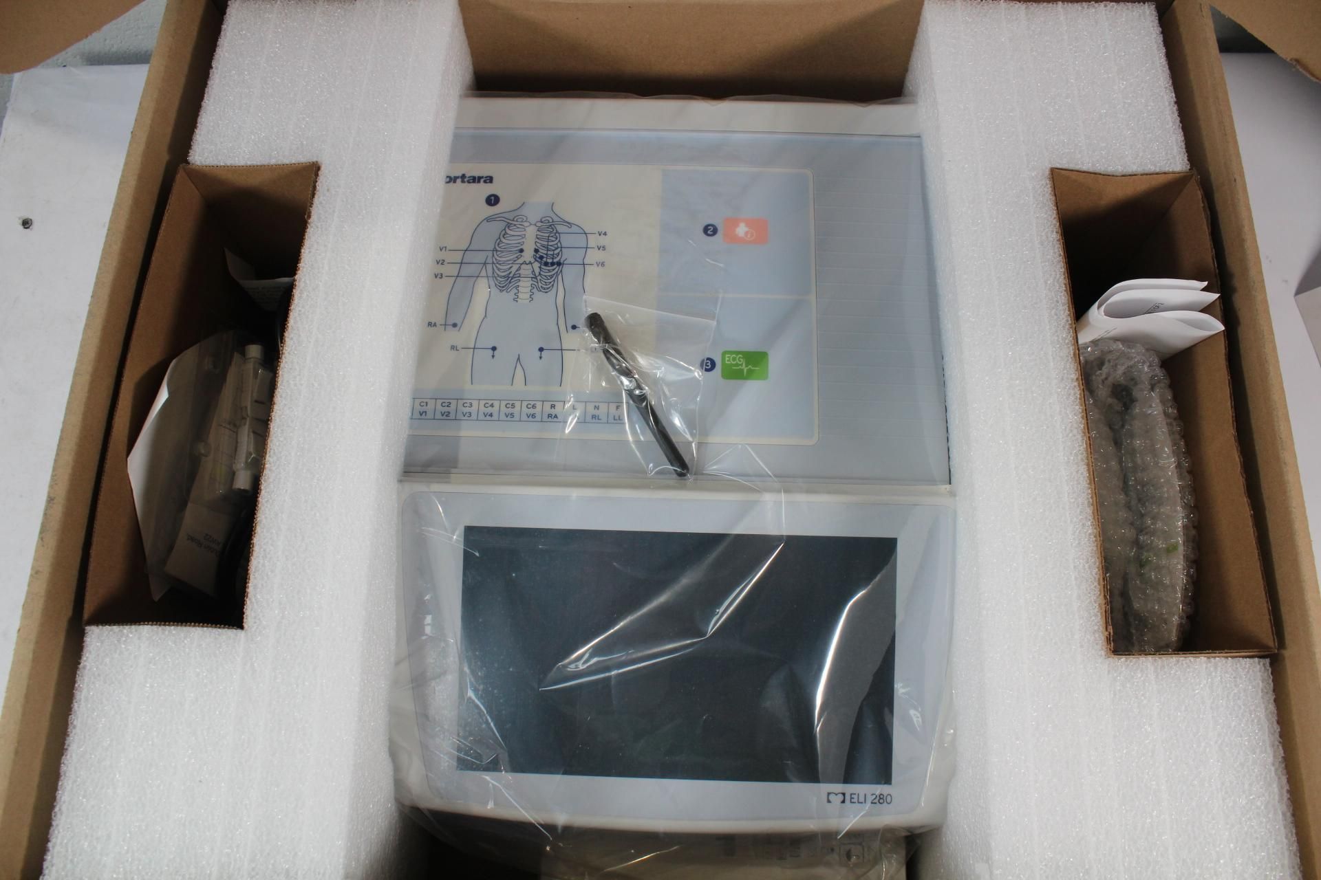 ELI 280 Resting Electrocardiograph - As New.