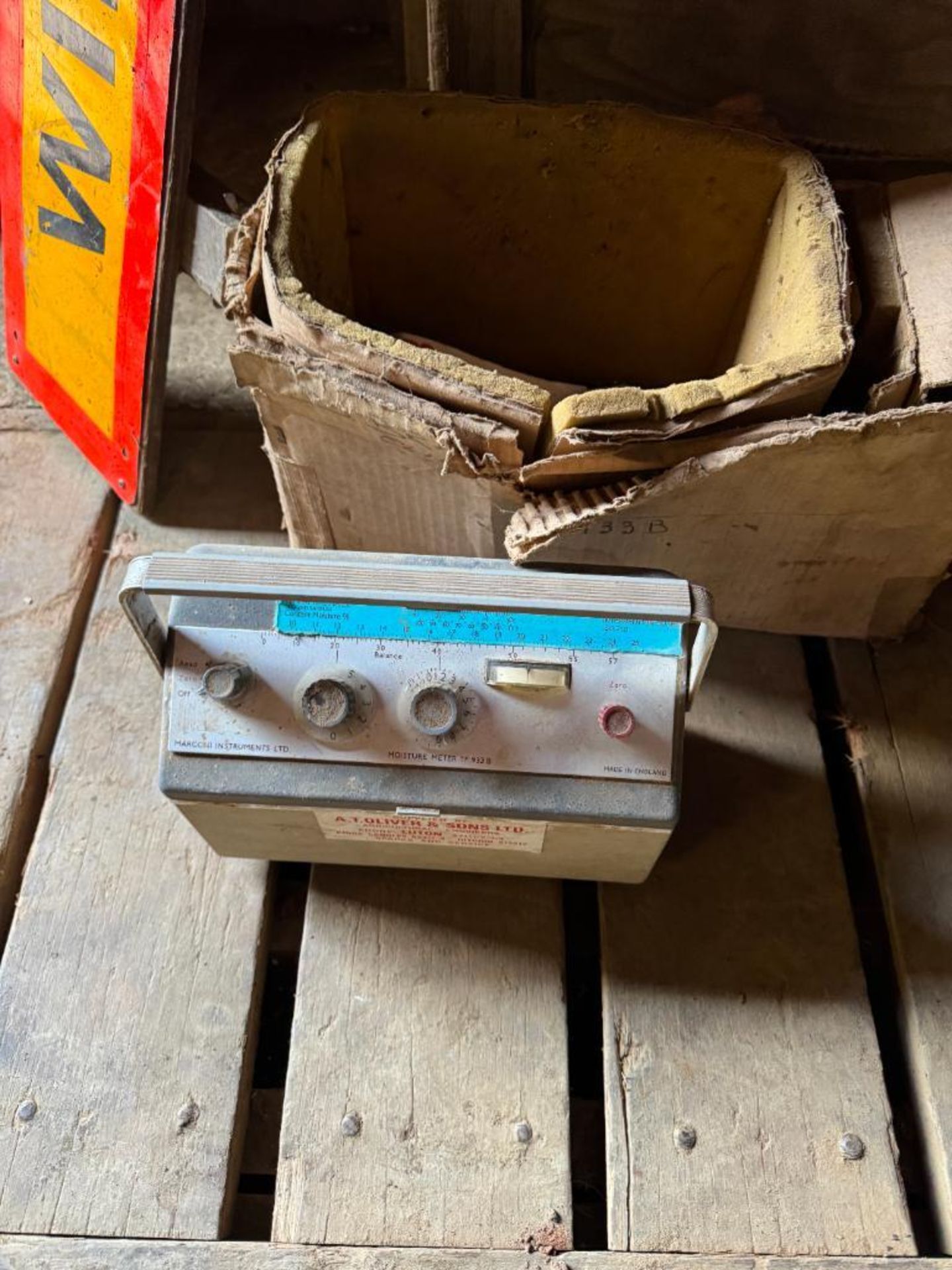 Marconi TF933B grain moisture meter