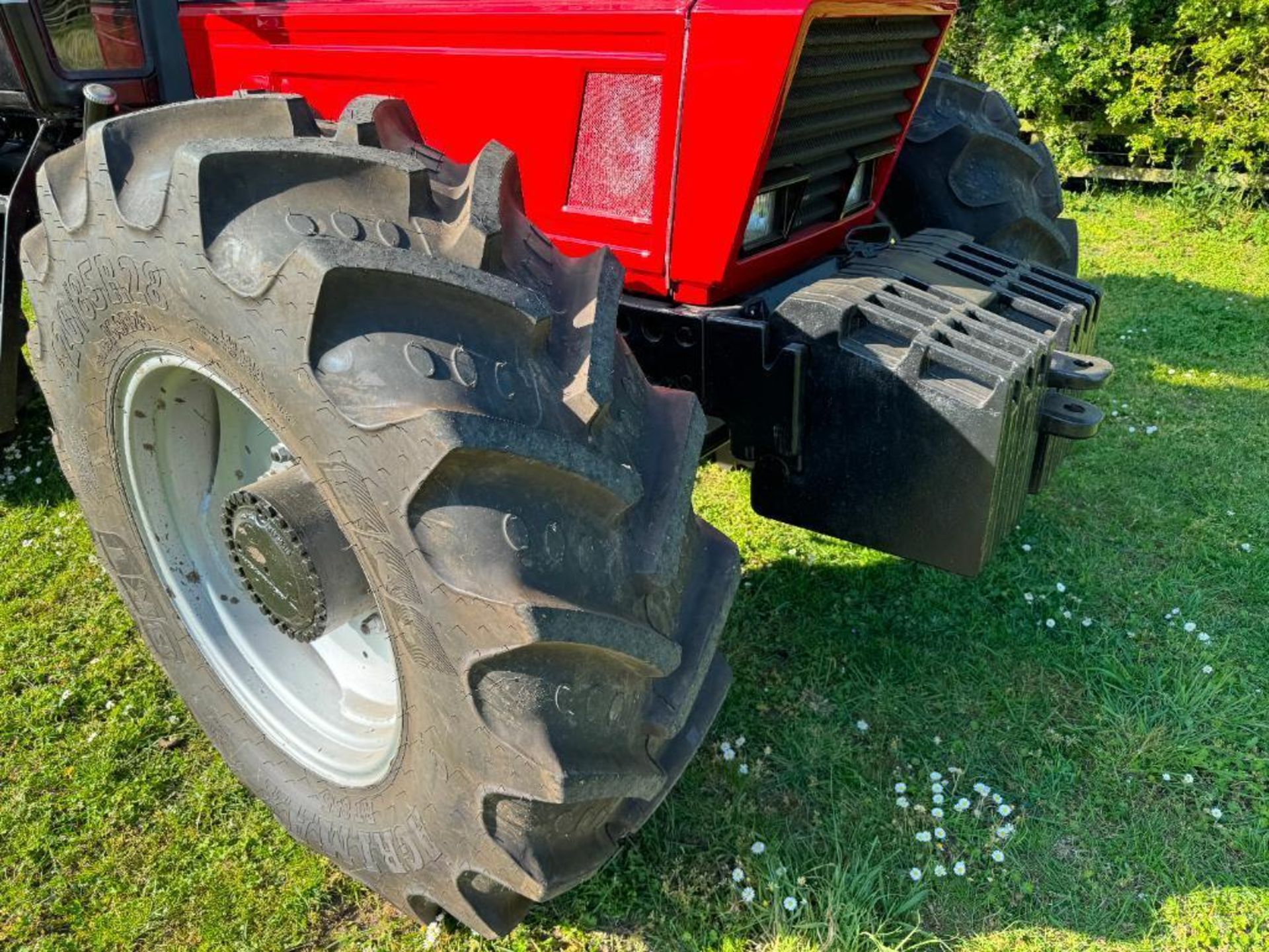 1987 Case International 1455XL 4wd tractor with 14no front wafer ...