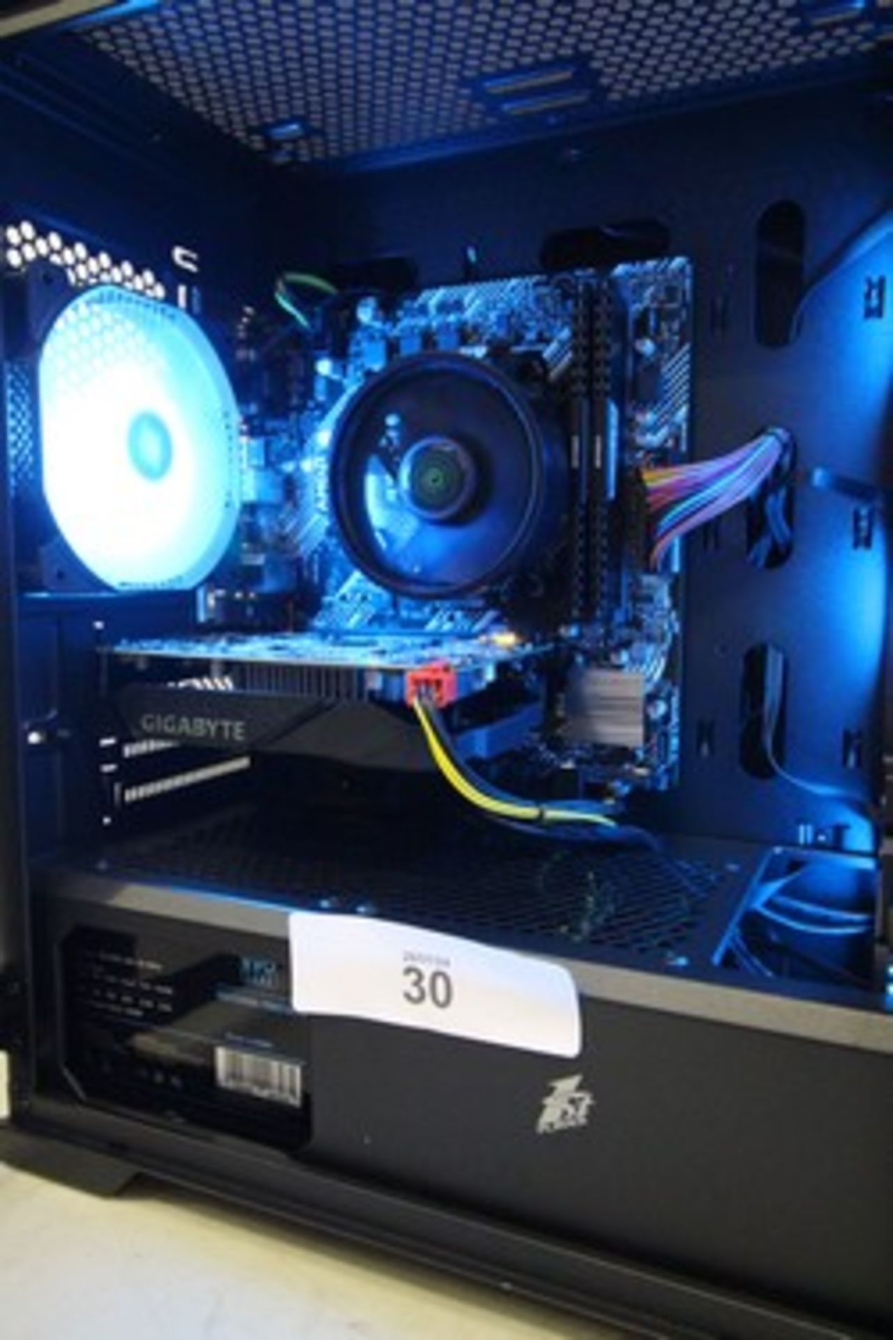 1 x custom built gaming PC, comprising Trilobite T3 case, Asus Prime ...