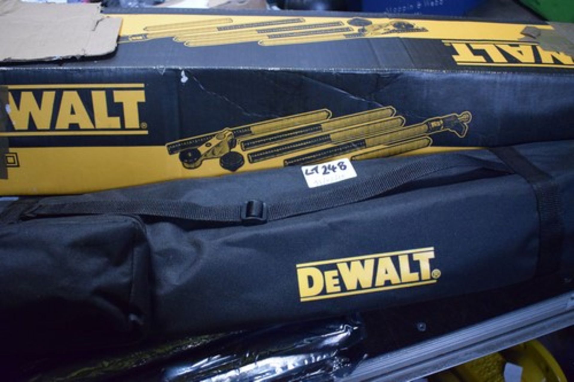 1 x DeWalt SDS 18v dust extraction unit, code: D25303DH, together with ...