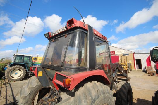 Case International 785XL 4WD tractor. Registration E449 TEC. Date of ...