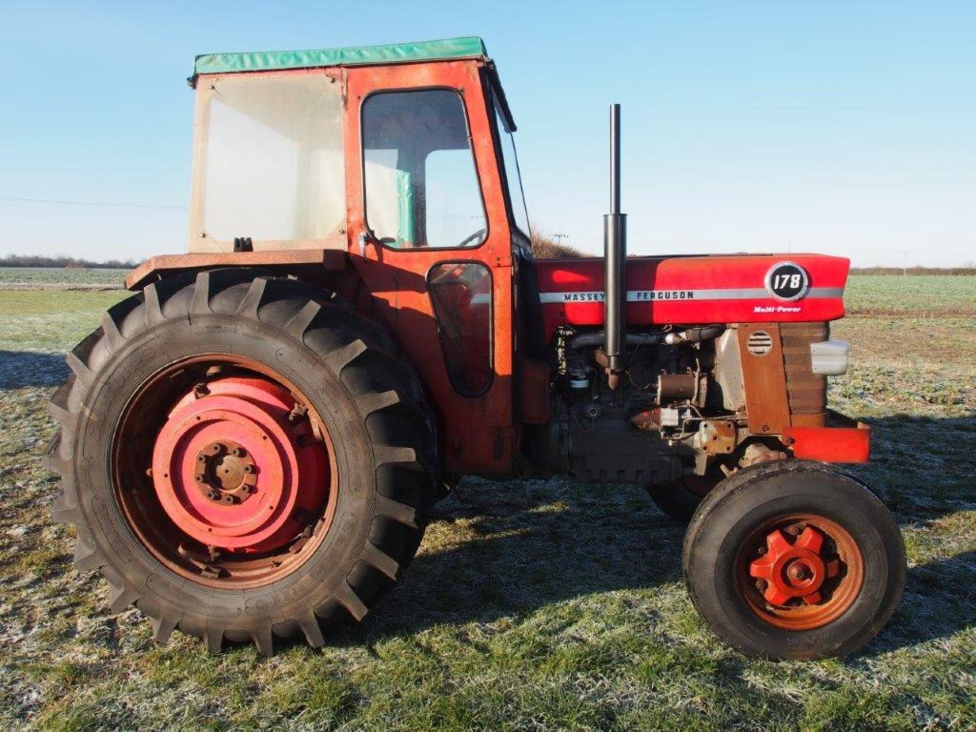 Massey Ferguson 178 Multi-Power 2WD tractor. Registration GWC 408H ...
